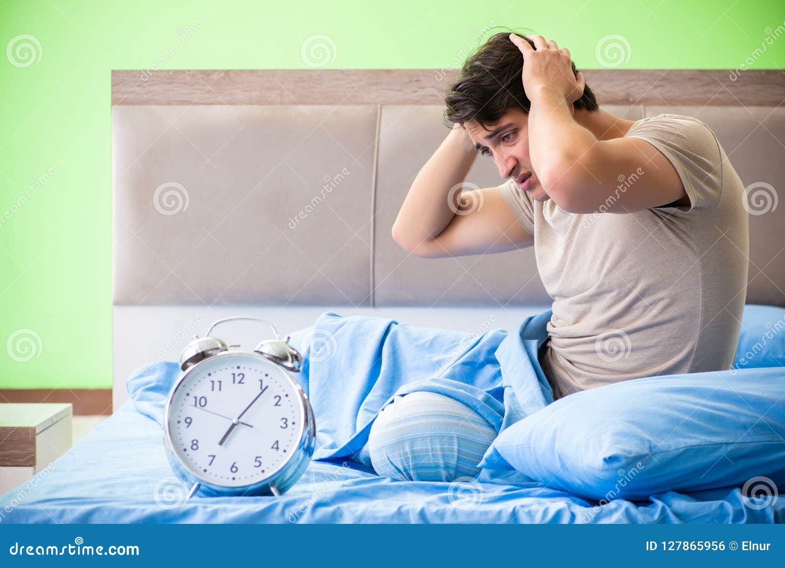 The Man Having Trouble with His Sleep Stock Photo - Image of laying ... The Man Having Trouble with His Sleep Stock Photo - Image of laying ...