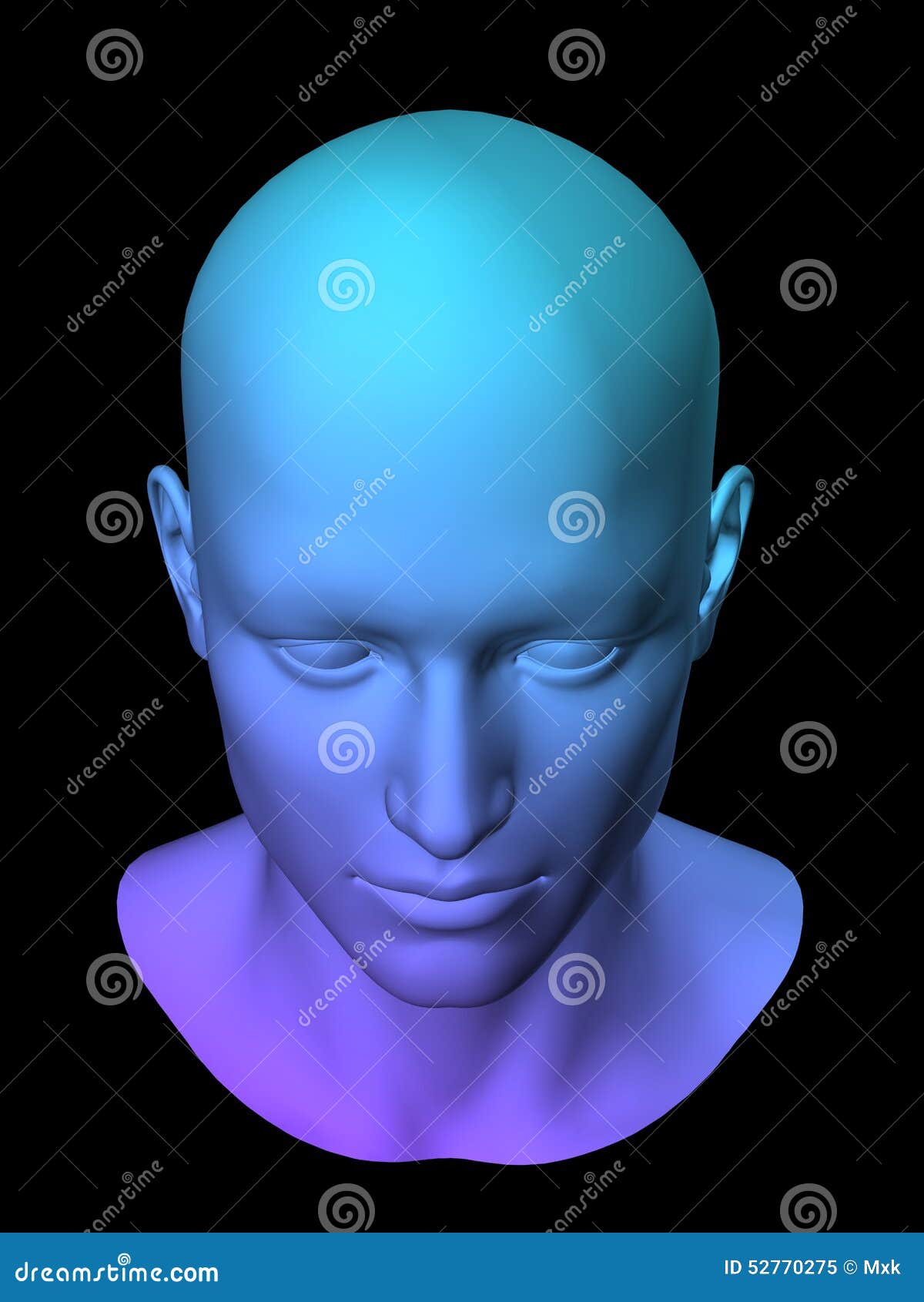 Man head stock illustration. Illustration of fashion - 52770275