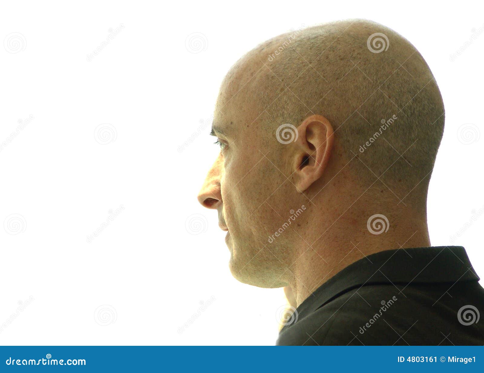 Man Head Profile Stock Image - Image: 4803161
