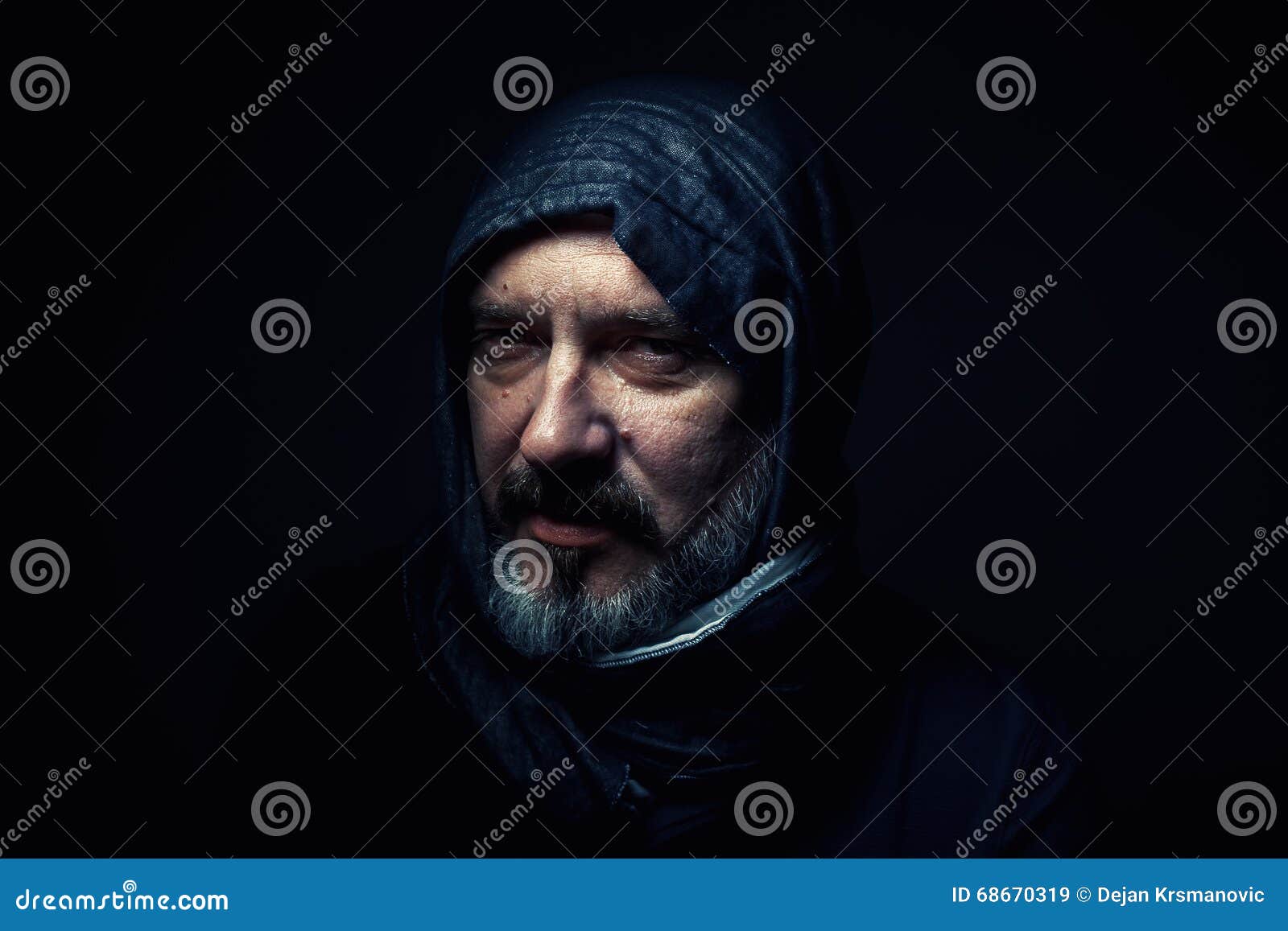 Man with Headscarf stock image. Image of diversity, head - 68670319