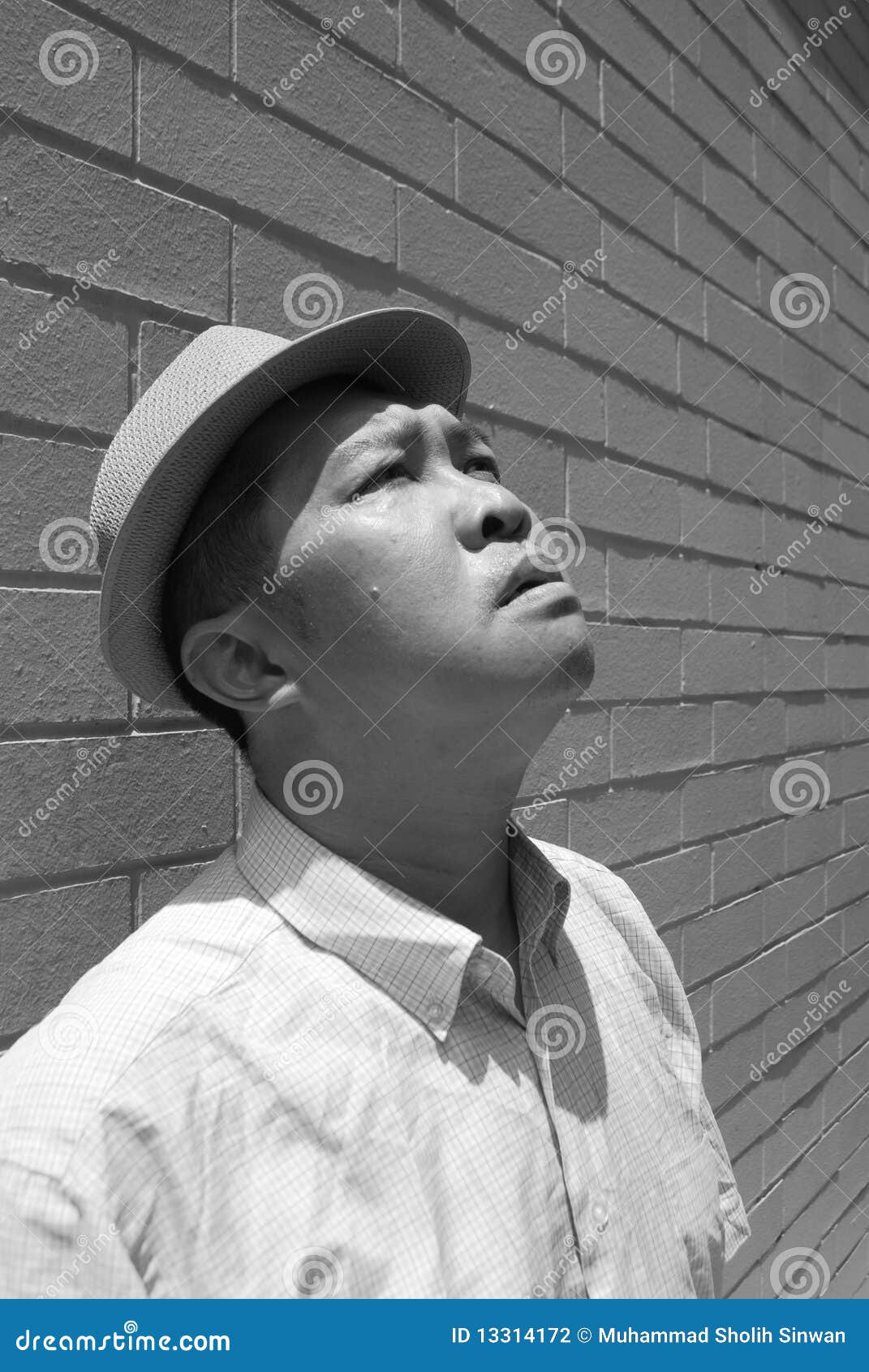 Man with a Heavy Expression Stock Photo - Image of male, looking: 13314172