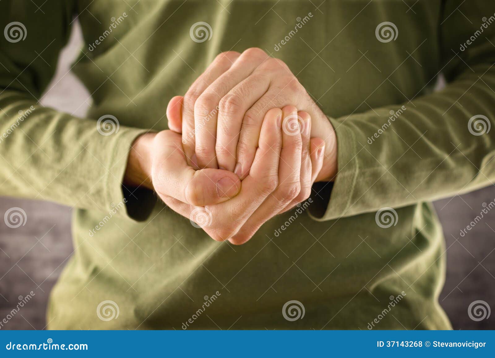 Man is Hidding Something in Hands Stock Photo - Image of male, hide ...
