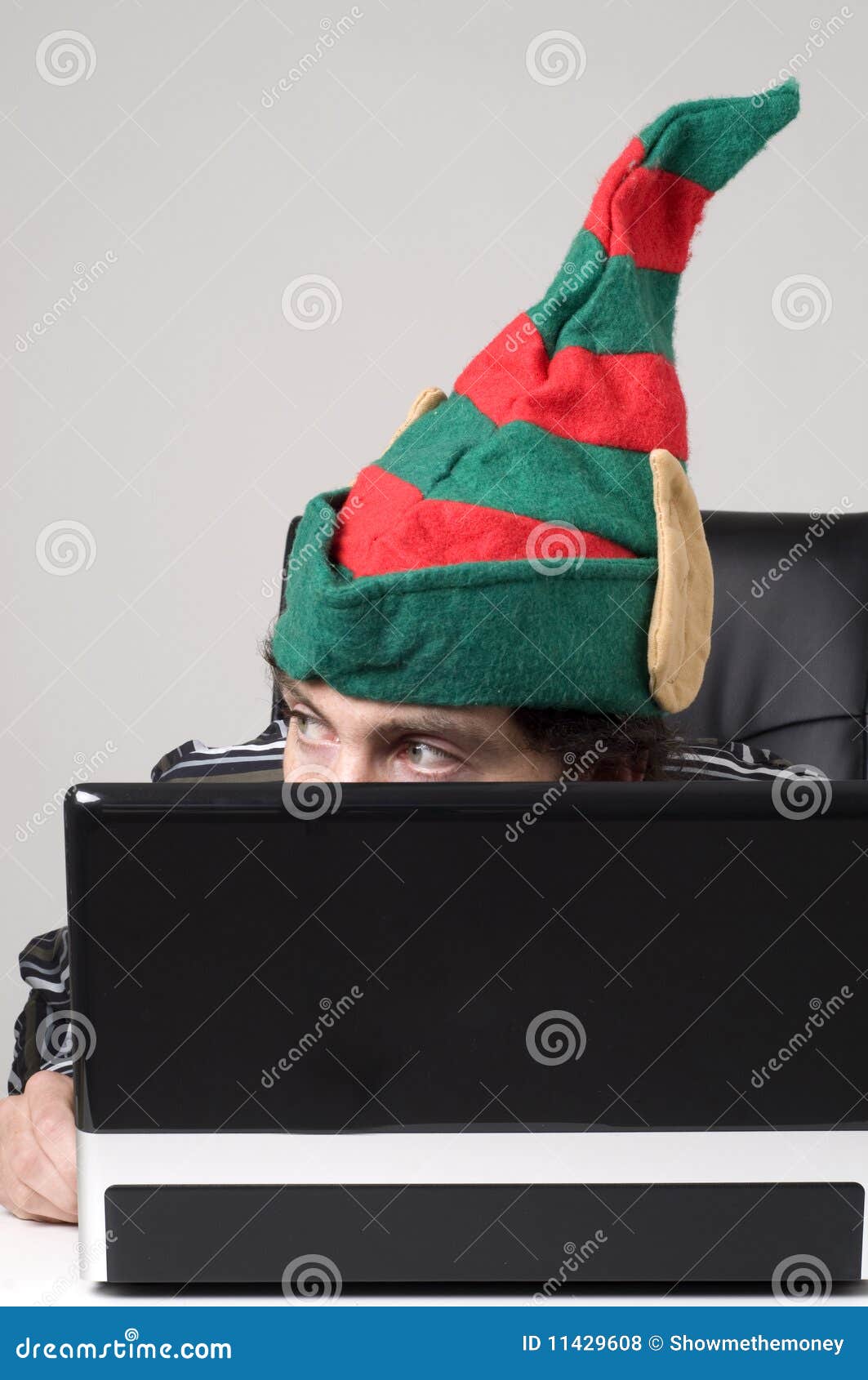 Man hiding behind laptop stock photo. Image of adult - 11429608
