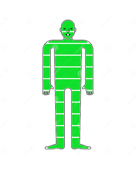 Man High Battery. Charging Full Battery Man Stock Vector - Illustration ...