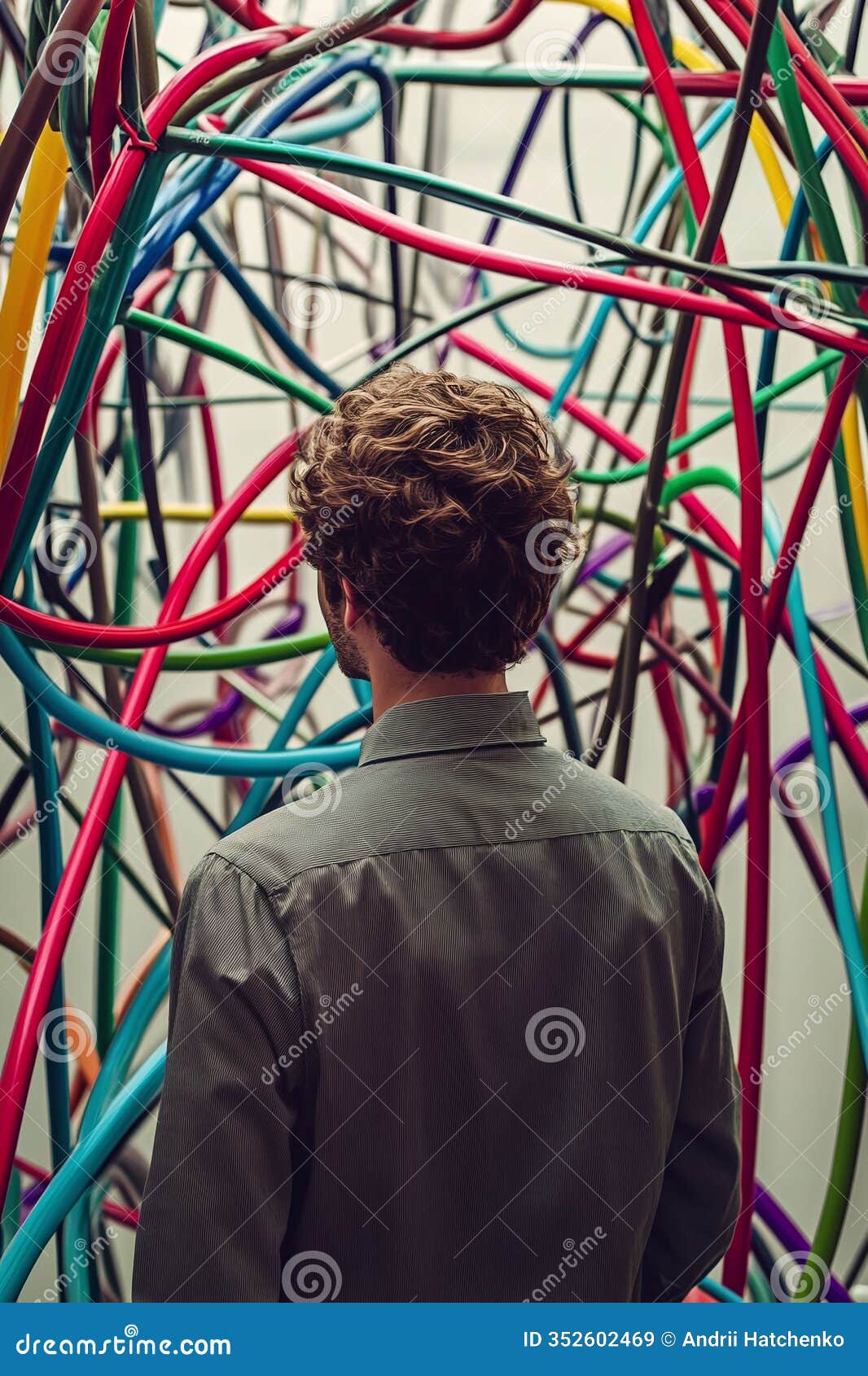 Man with High-functioning Autism Internal World As a Meticulously ...