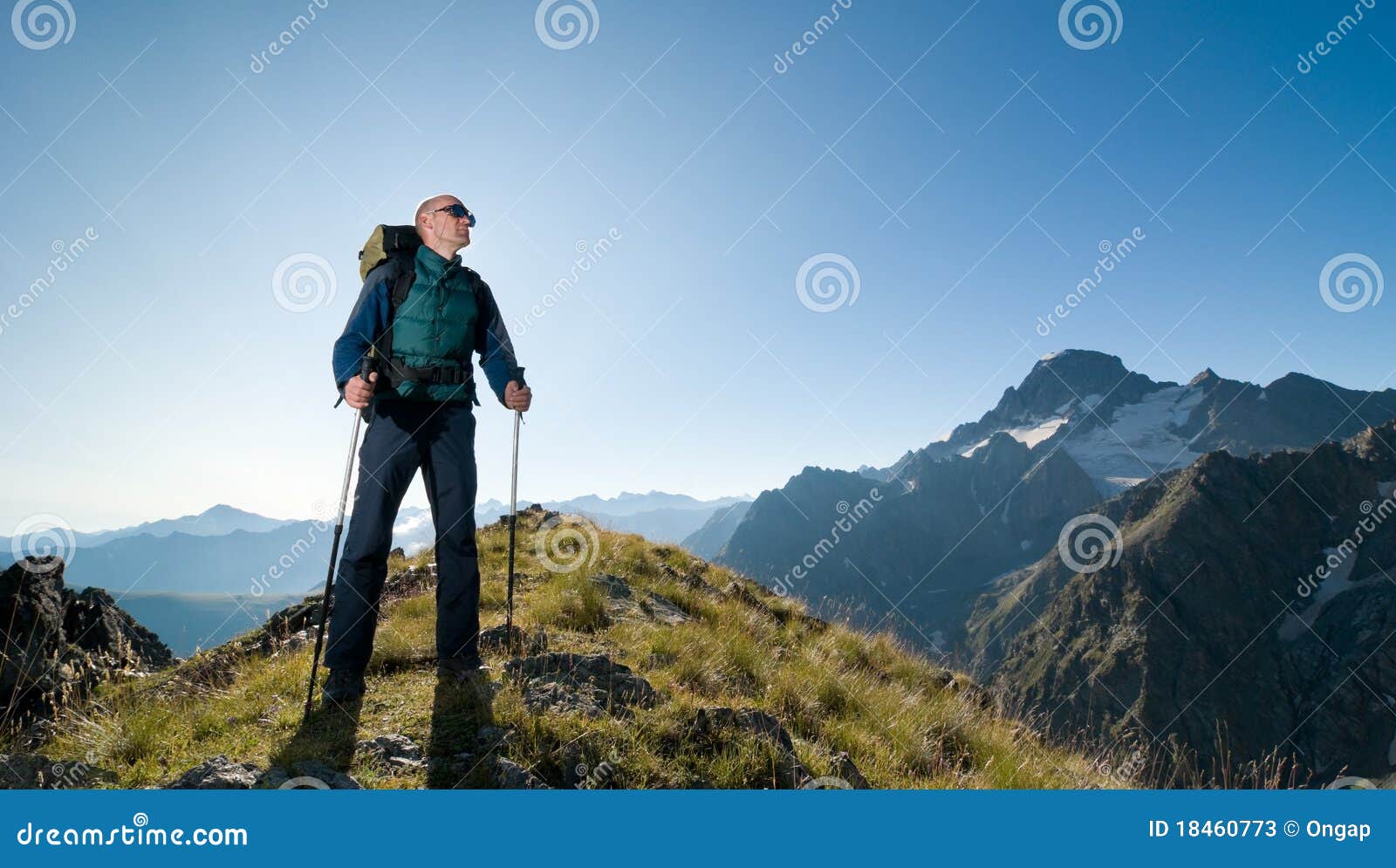Man hiking stock image. Image of hike, walk, people, tourism - 18460773
