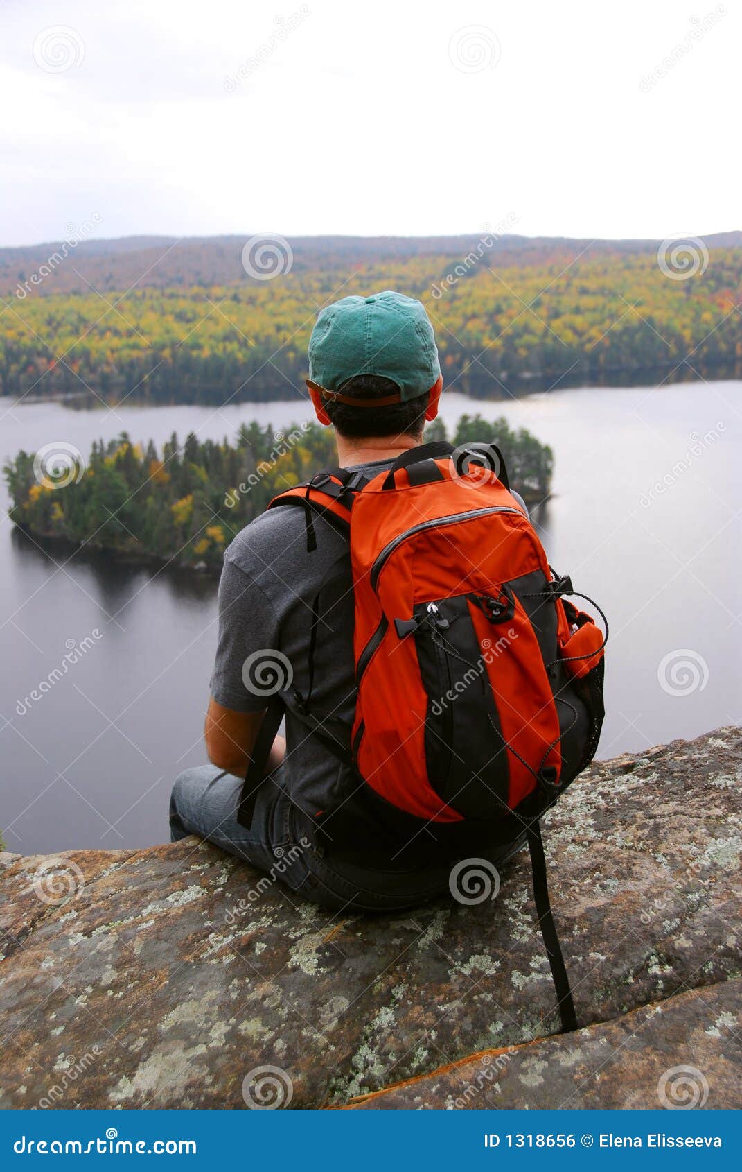 Man hill top stock photo. Image of mountain, mountains - 1318656