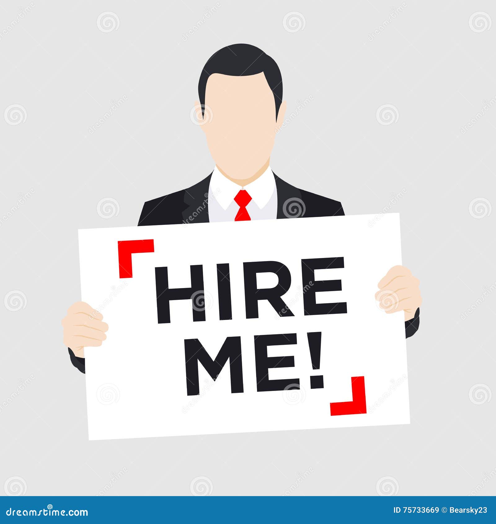 Here To Hire Stock Photo | CartoonDealer.com #30303432