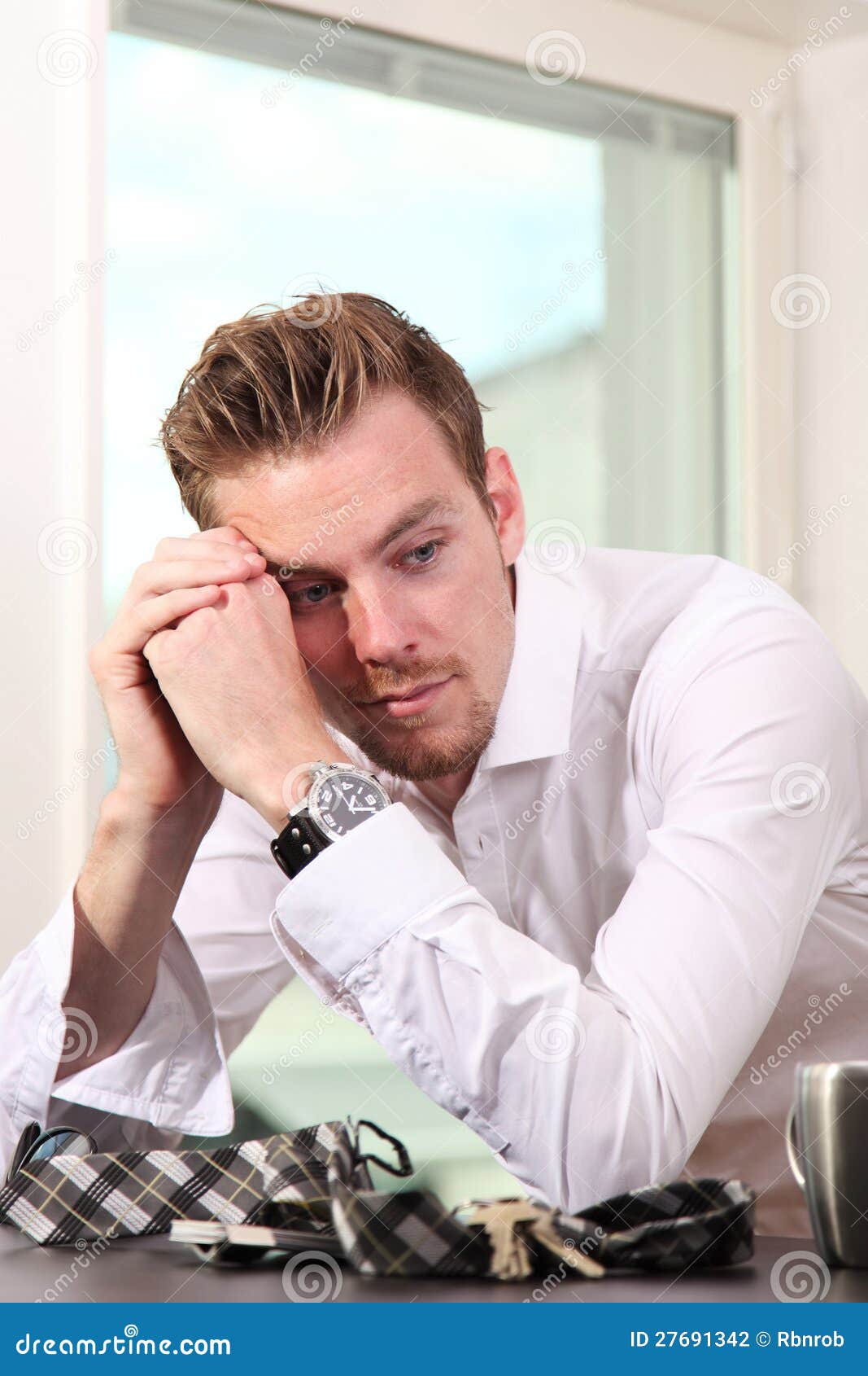 Man in his 20s looking sad stock photo. Image of depression - 27691342