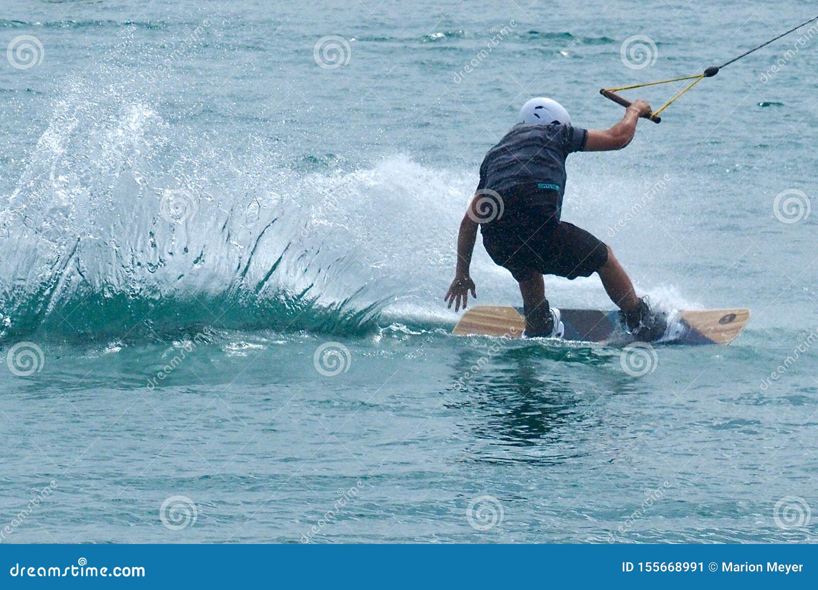 A Man on His Board Wakeboarding Editorial Photo - Image of excitement ...