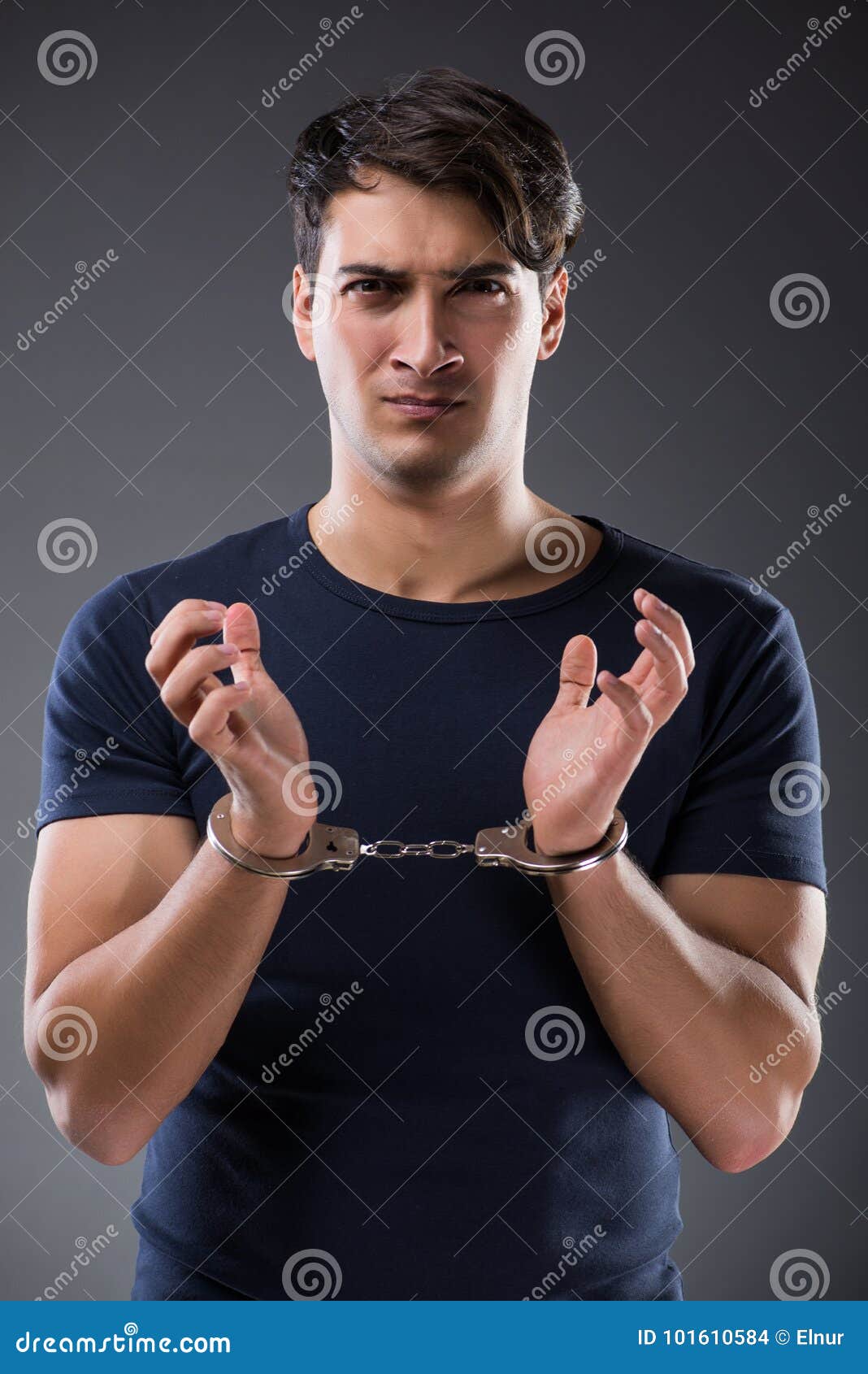The Man with His Hands Handcuffed in Criminal Concept Stock Photo ... The Man with His Hands Handcuffed in Criminal Concept Stock Photo ...