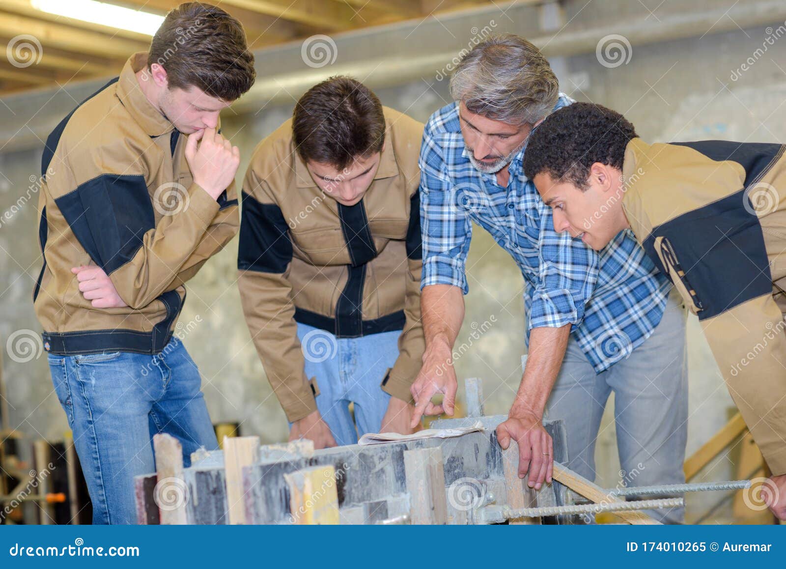 Man with team stock image. Image of future, profession - 174010265