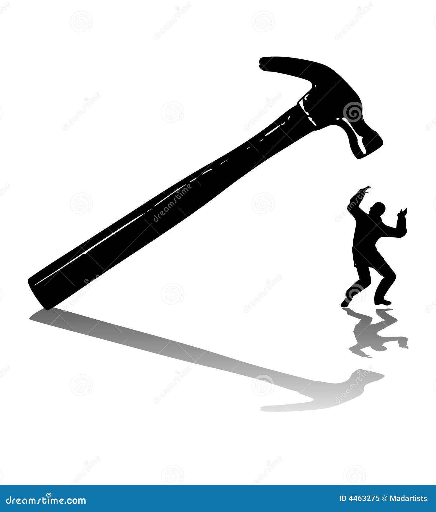 Clipart man with hammer