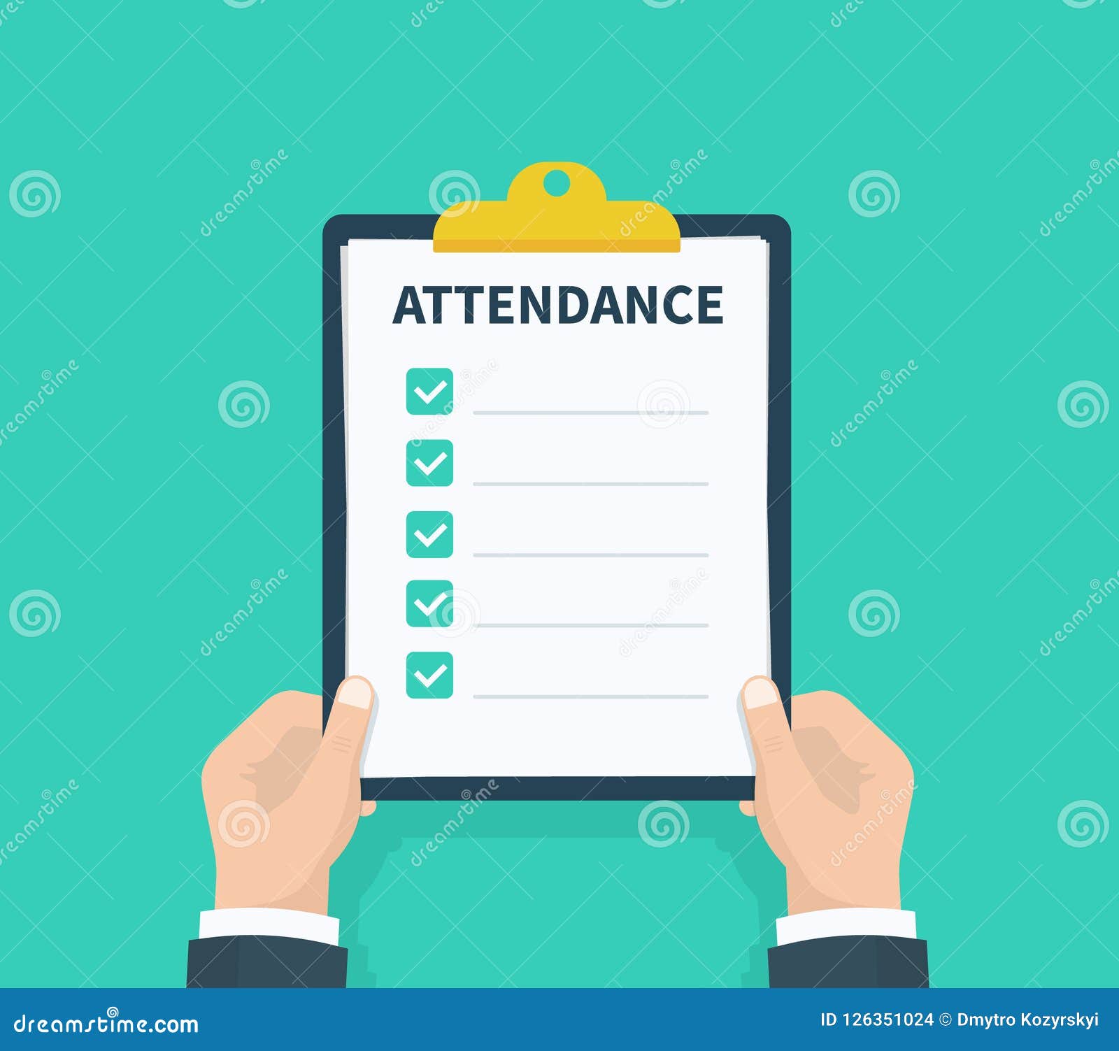 Man Hold Attendance Clipboard with Checklist. Questionnaire, Survey ... Man Hold Attendance Clipboard with Checklist. Questionnaire, Survey ...