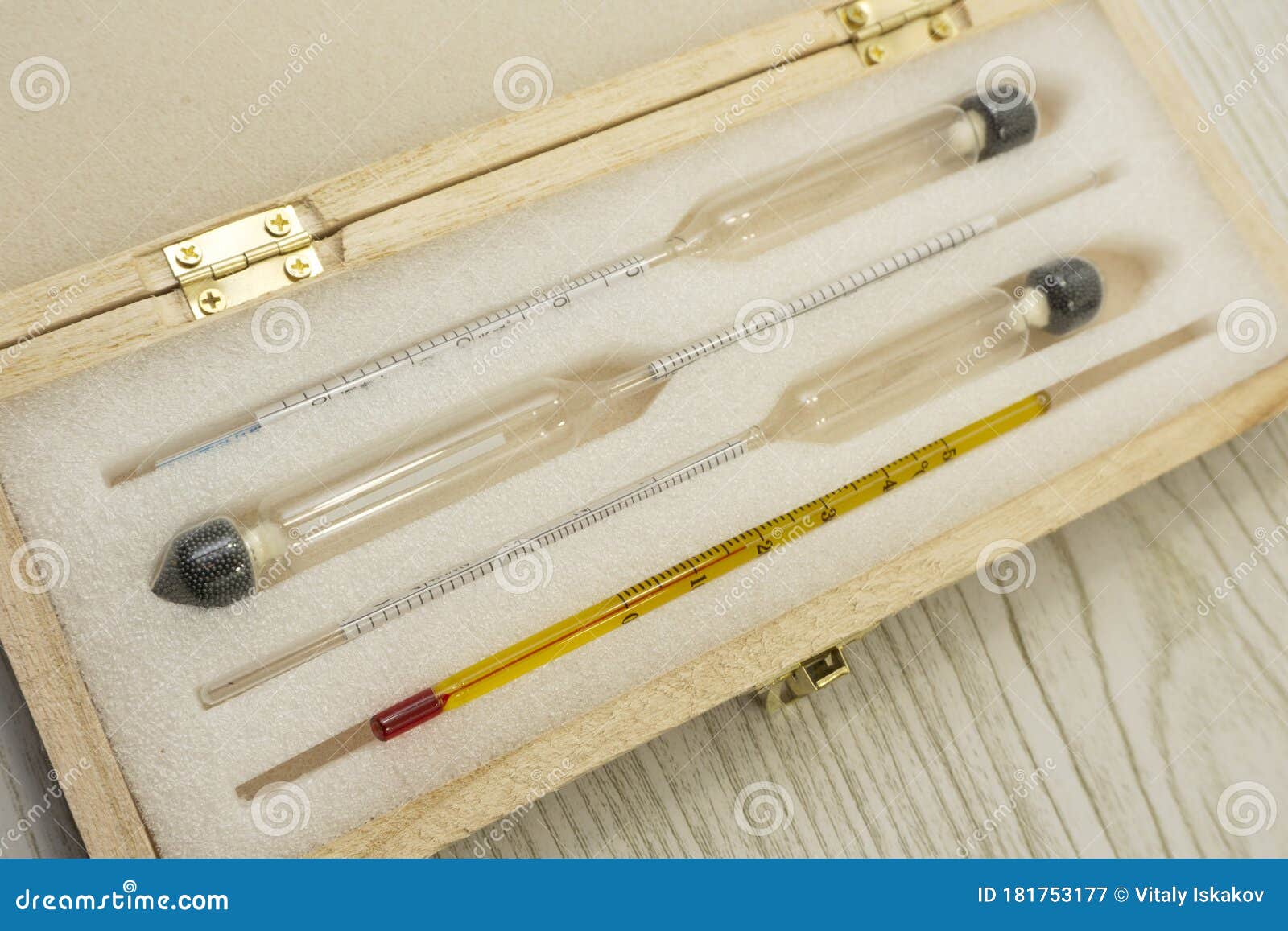 Alcohol Meter Hydrometer In A Hand Royalty-Free Stock Image ...