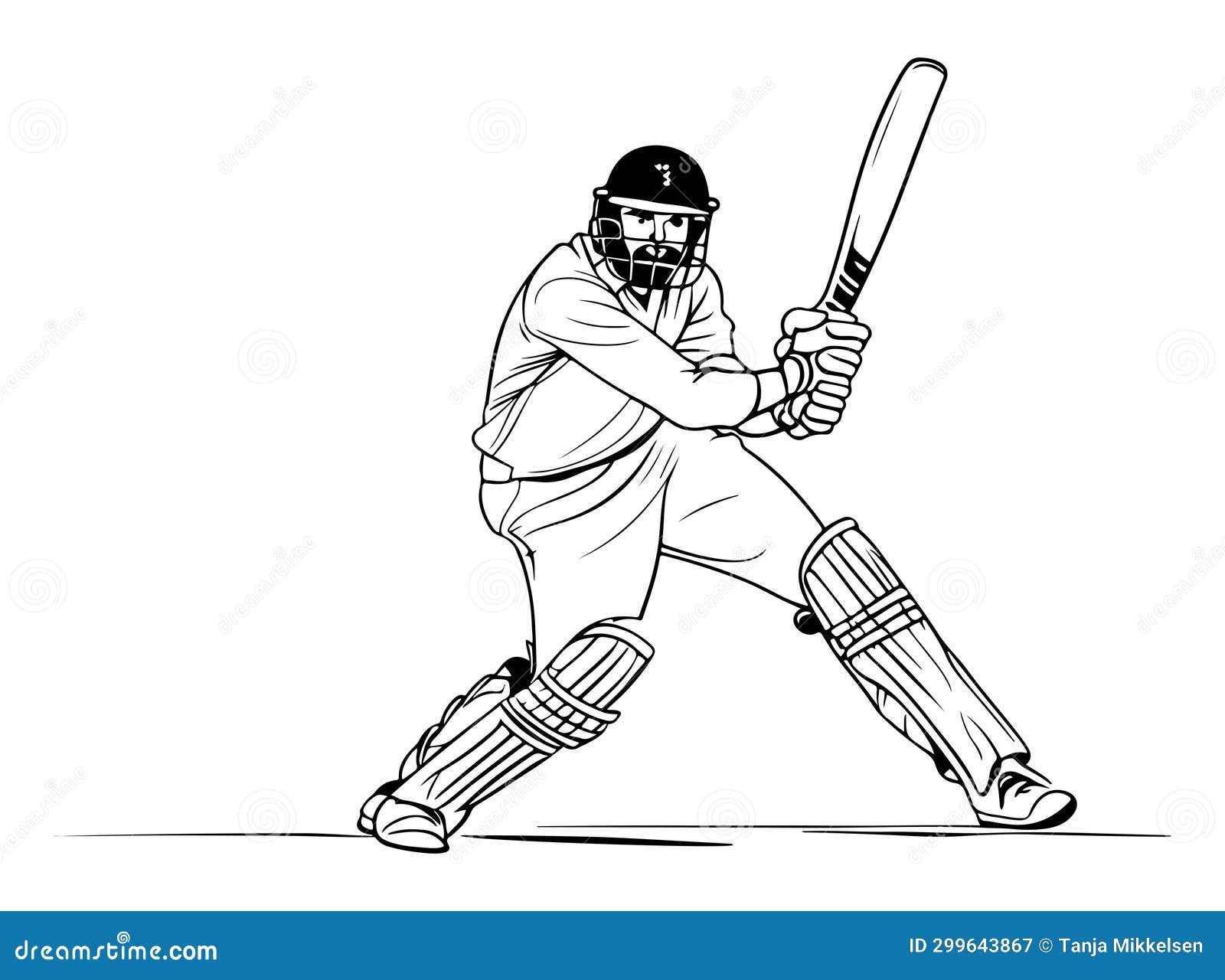 A Man Holding a Baseball Bat Stock Illustration - Illustration of ...