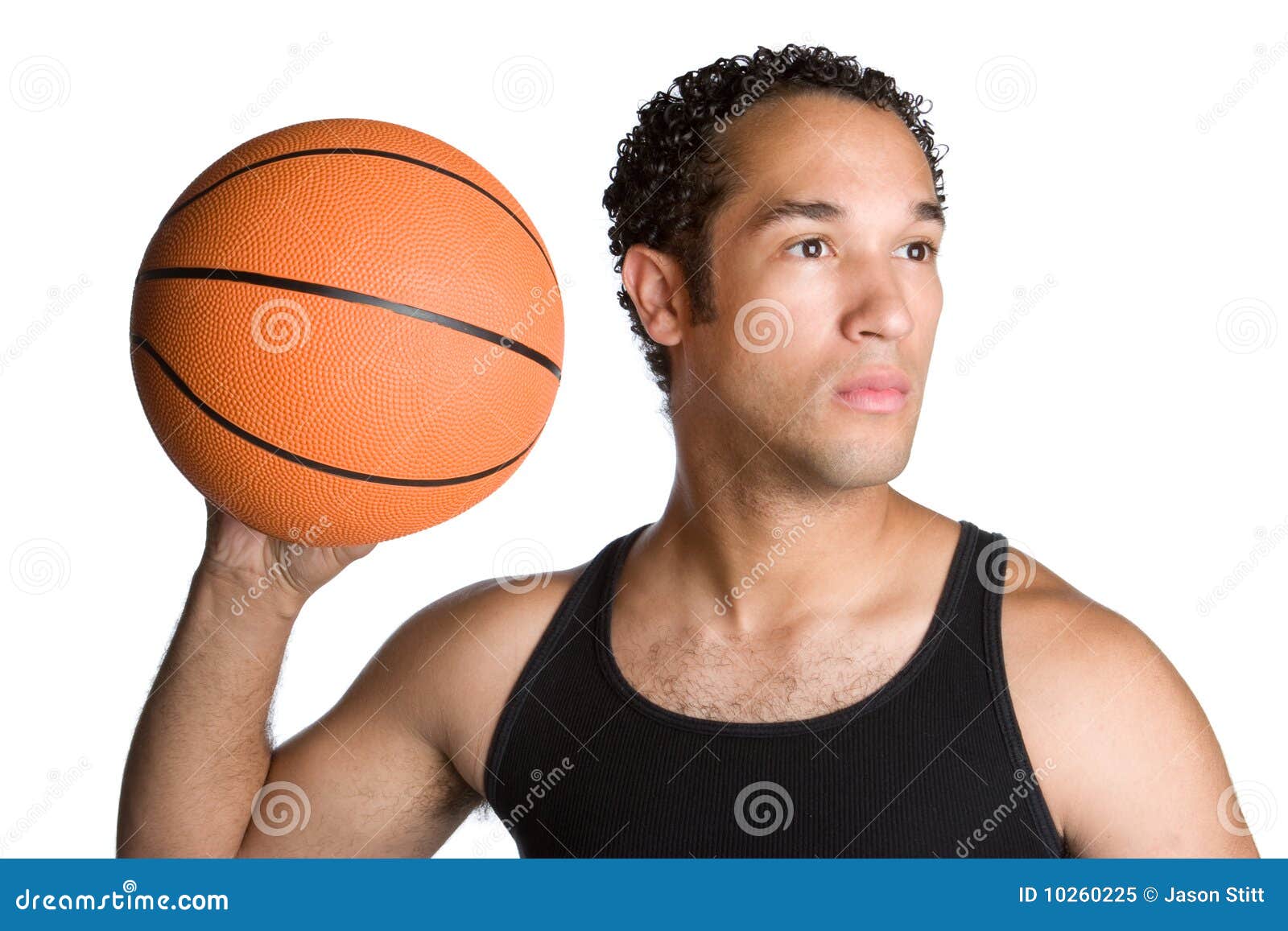 Man Holding Basketball stock image. Image of basketball - 10260225