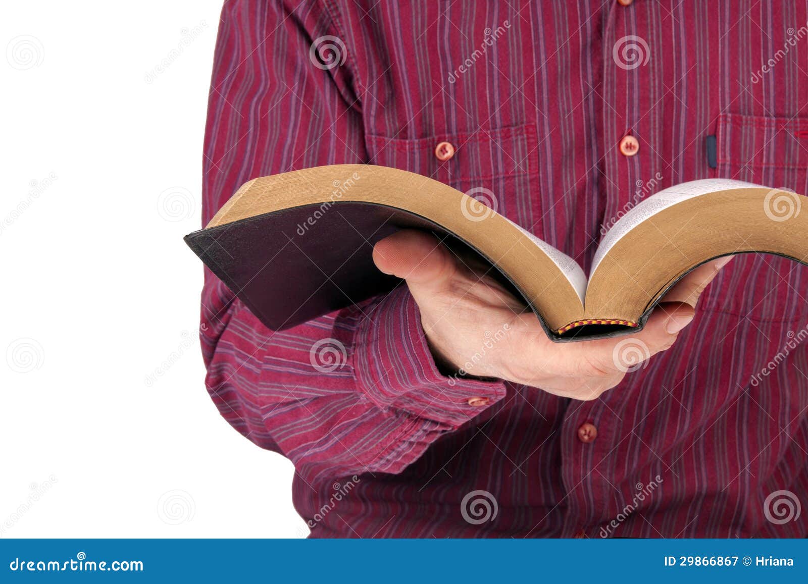 Man Holding a Bible stock image. Image of male, openbible - 29866867