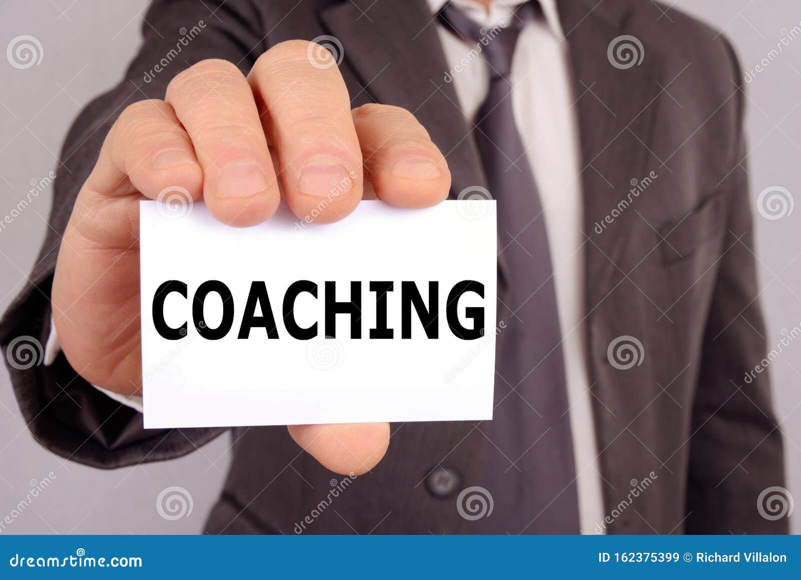 Coaching Card With Colorful Confetti. Vector Illustration ...