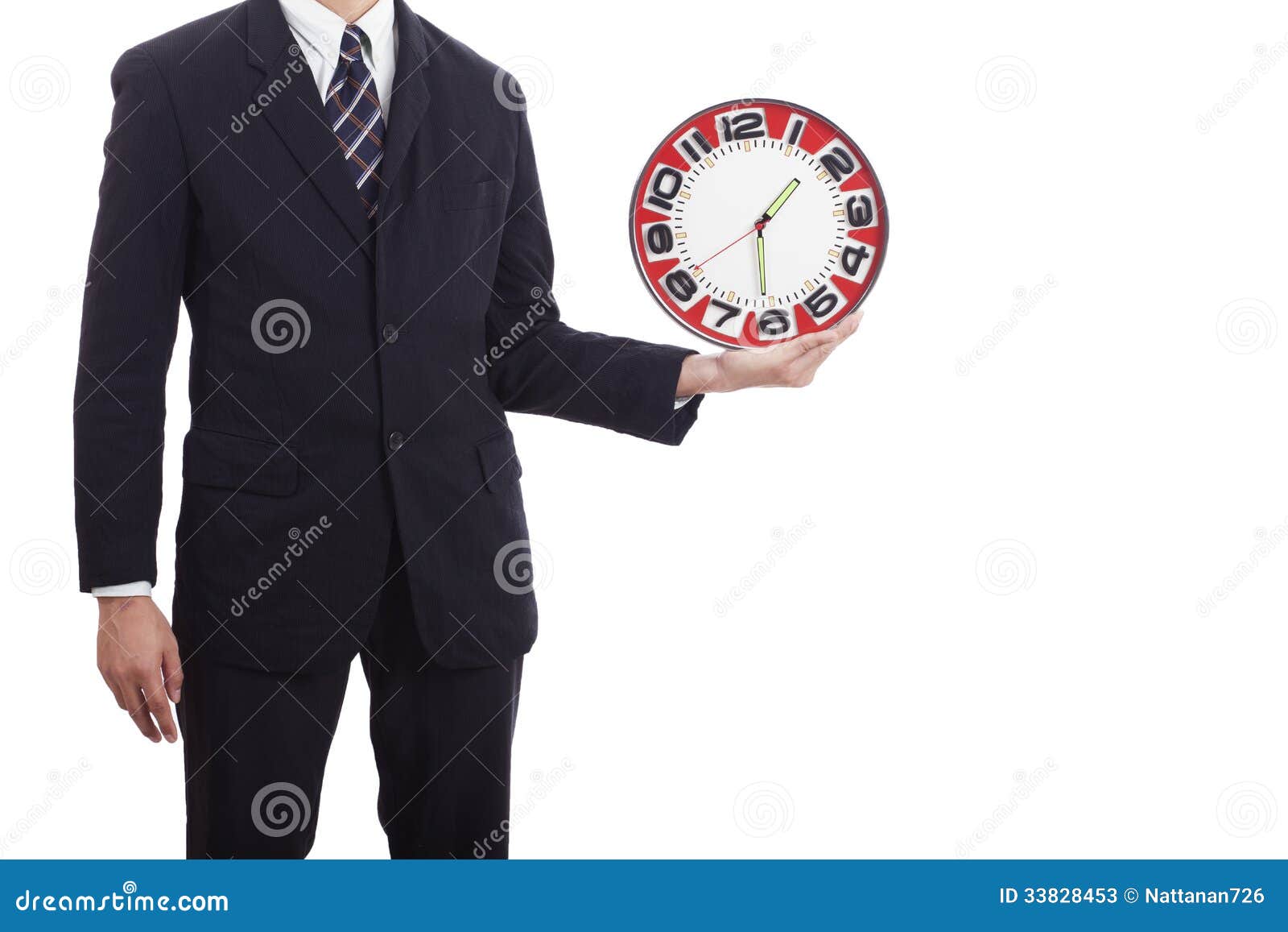 Man holding clock hands. stock image. Image of competitive - 33828453