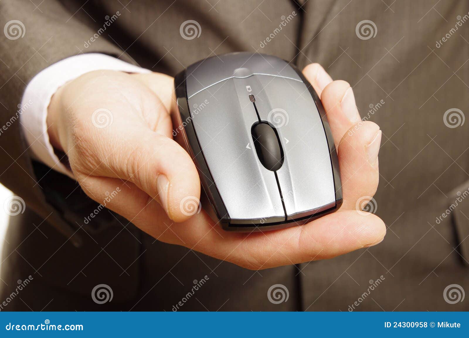 Man holding computer mouse stock photo. Image of mouse - 24300958