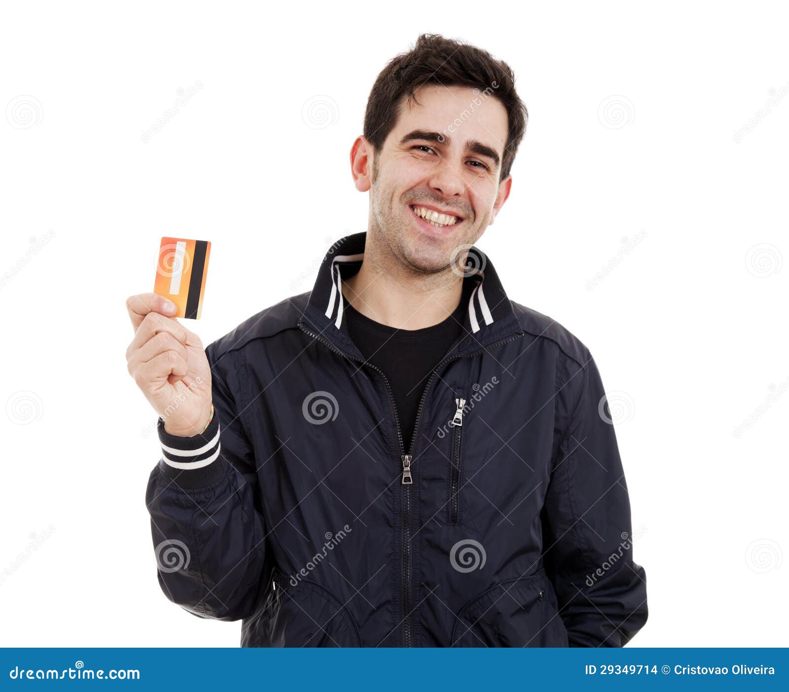 Man holding credit card stock photo. Image of portrait - 29349714 Man holding credit card stock photo. Image of portrait - 29349714
