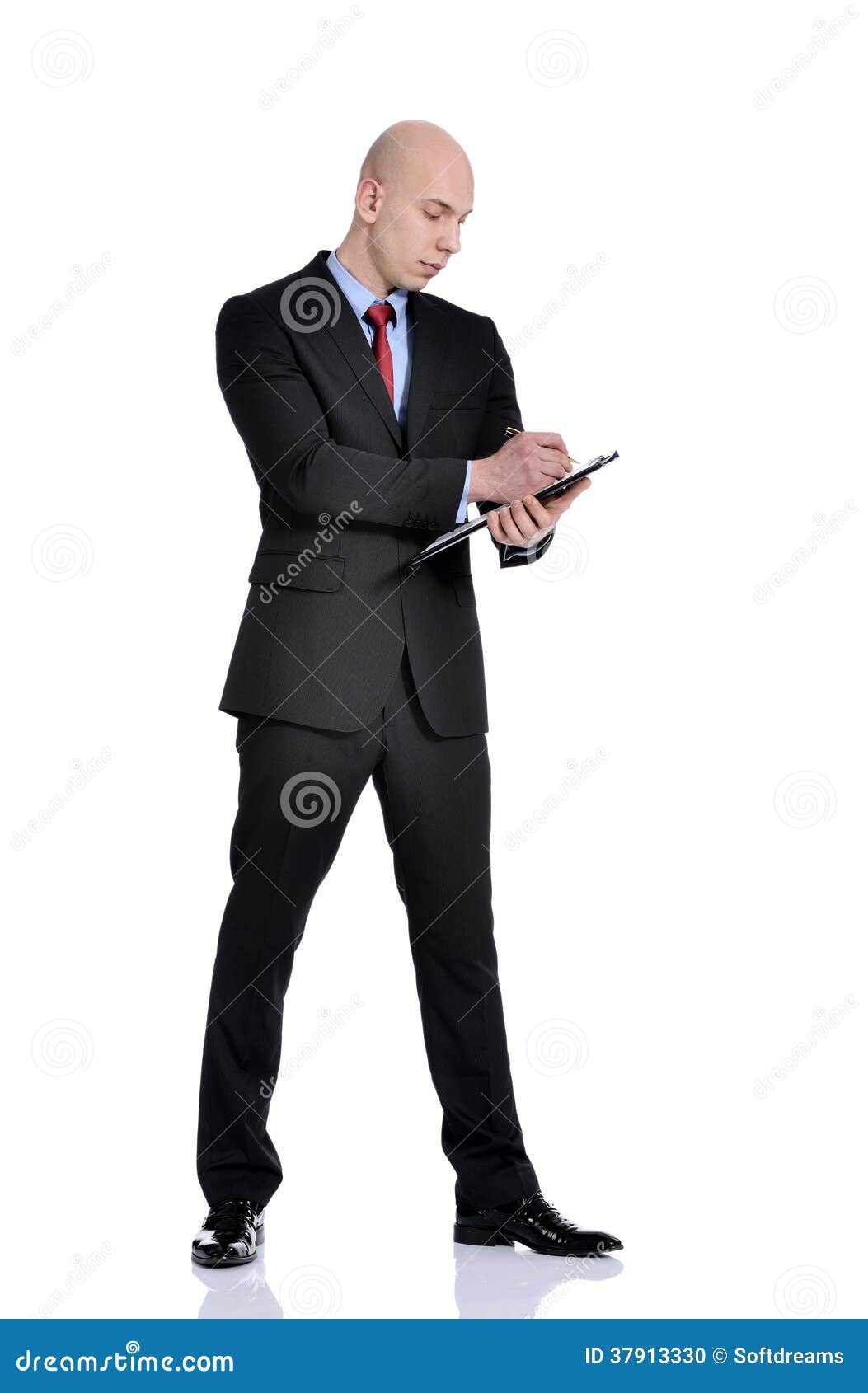Man holding a file stock photo. Image of businessman - 37913330