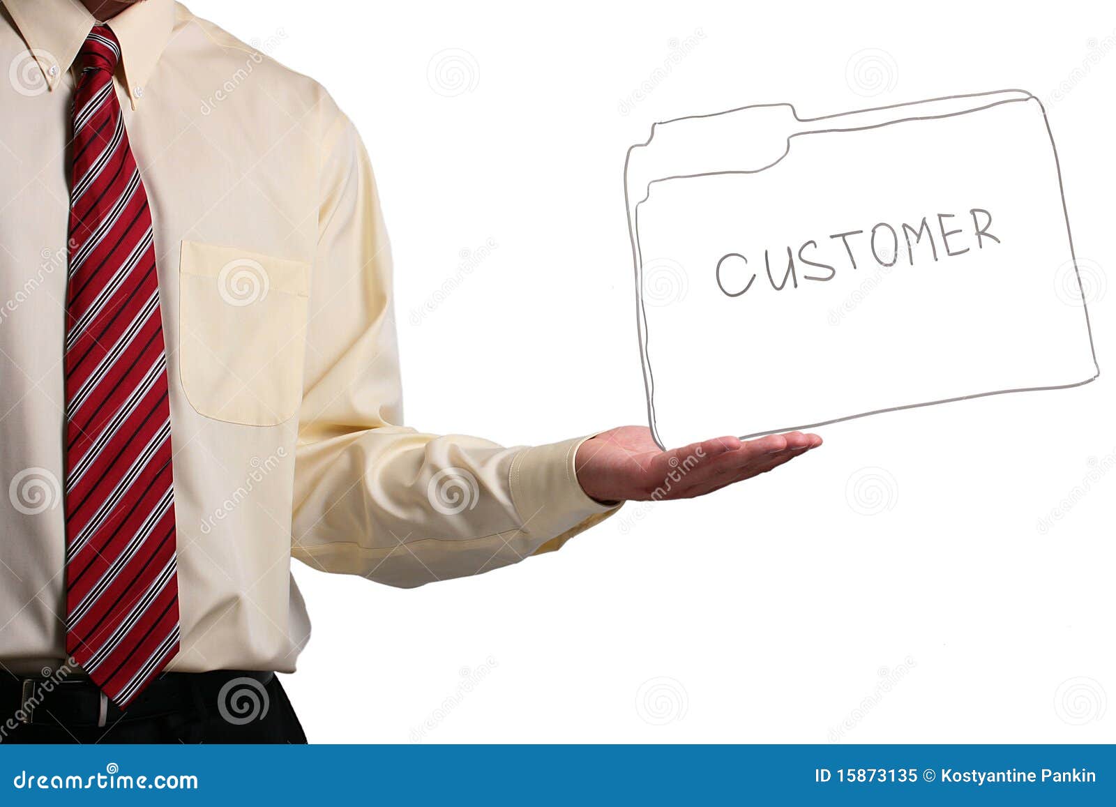 Man holding a folder stock image. Image of businessman - 15873135