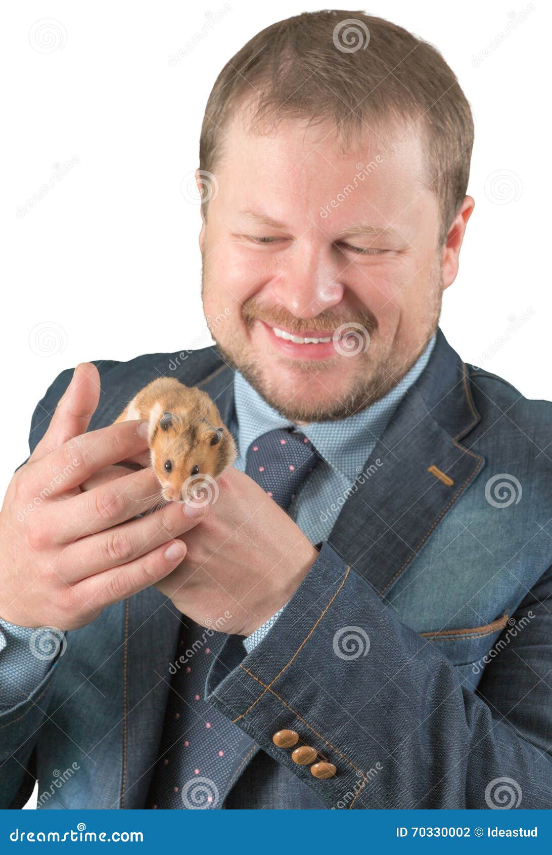 Man Holding Hamster On Arm Royalty-Free Stock Photo | CartoonDealer.com ...
