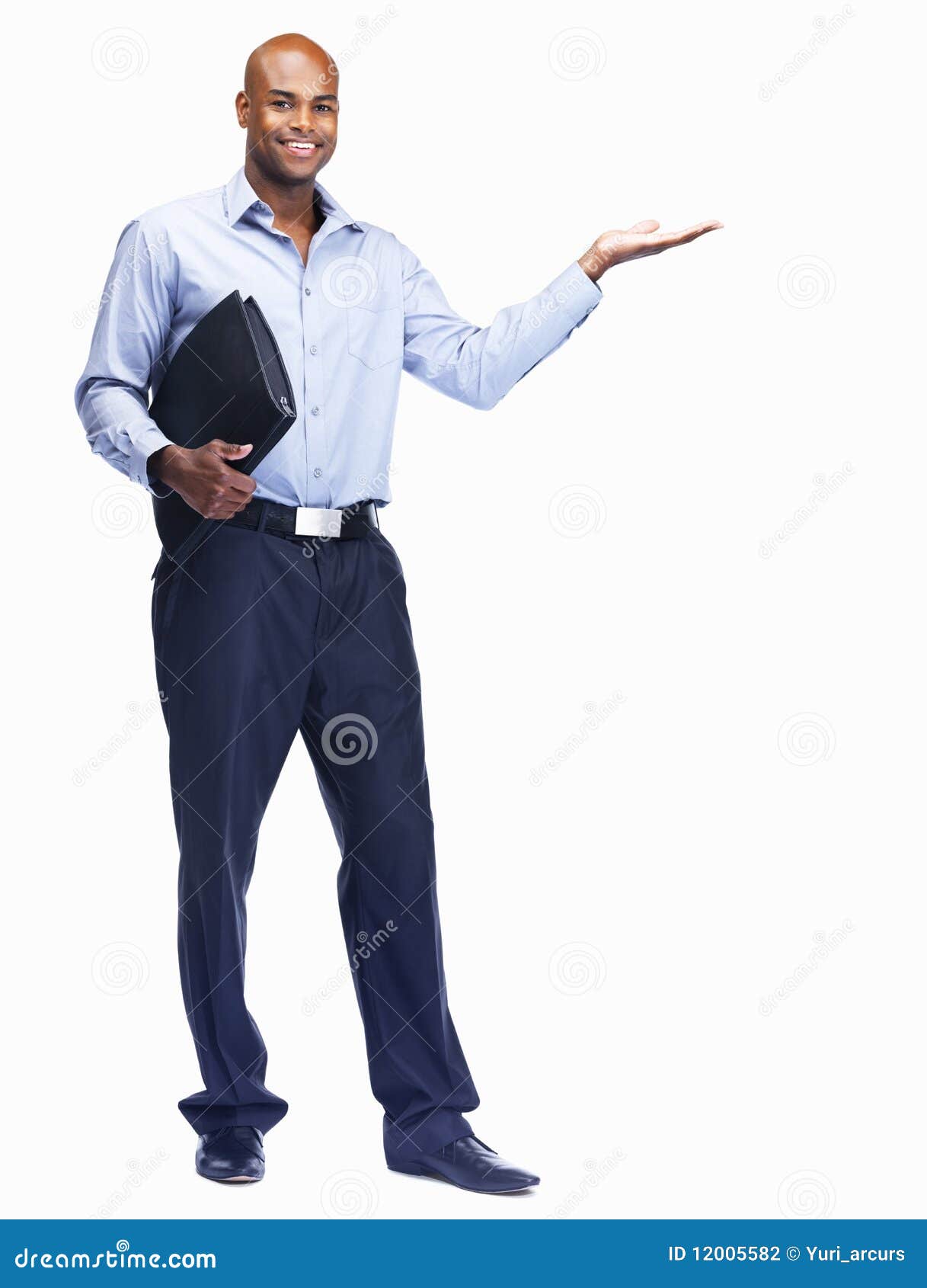 Man Holding Hand Out Isolated on White Stock Photo - Image of confident ...