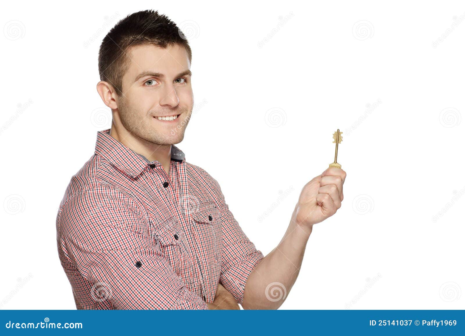 Man holding house key stock image. Image of house, modern - 25141037