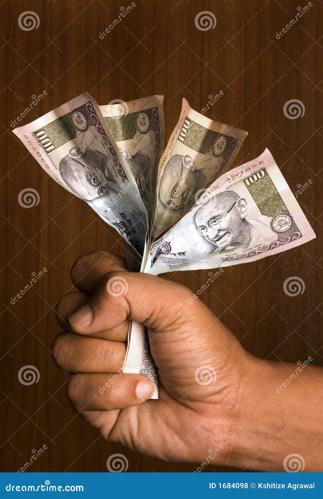 Man holding indian money stock photo. Image of rupee, banking - 1684098