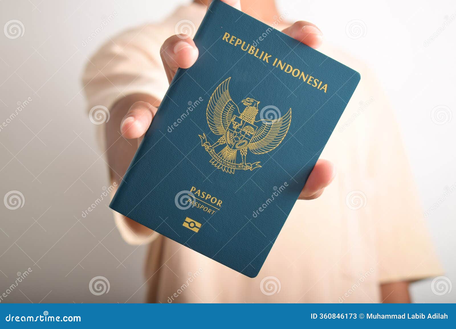 Indonesian Passport And Indonesian Identity Cards (KTP) Royalty-Free ...