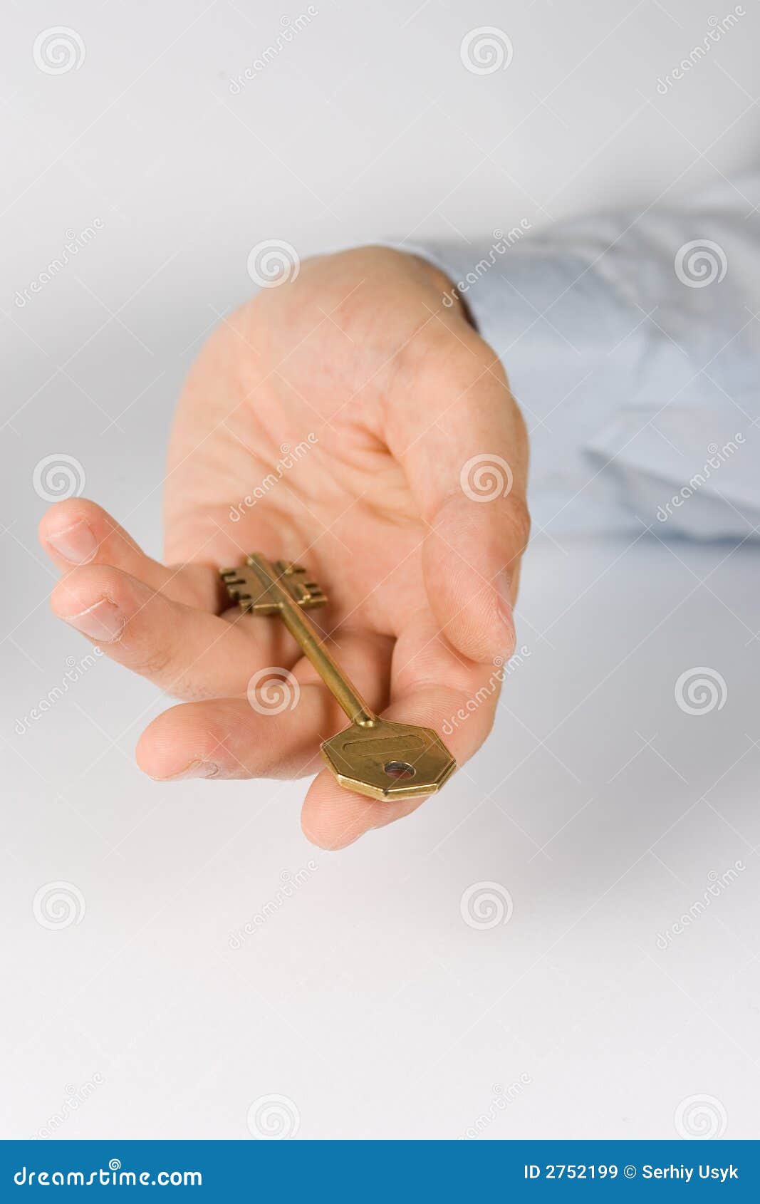 Man Holding The Key Picture. Image: 2752199
