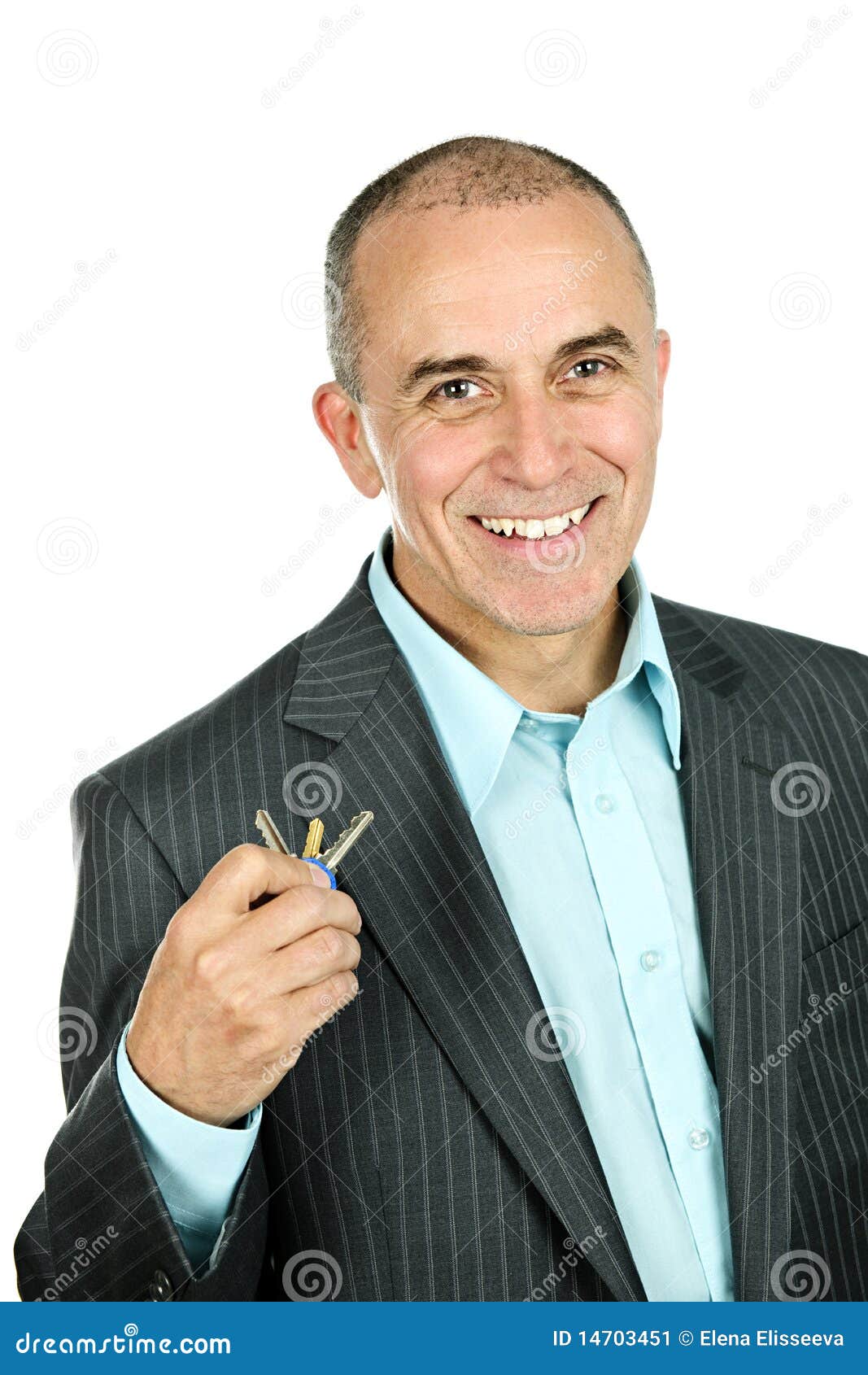 Man holding keys stock image. Image of executive, chain - 14703451