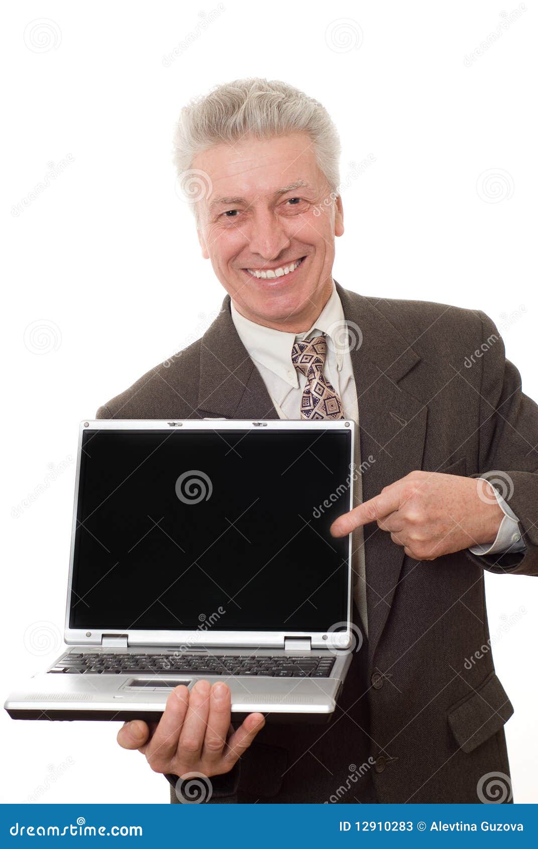 Man holding a laptop stock image. Image of person, life - 12910283