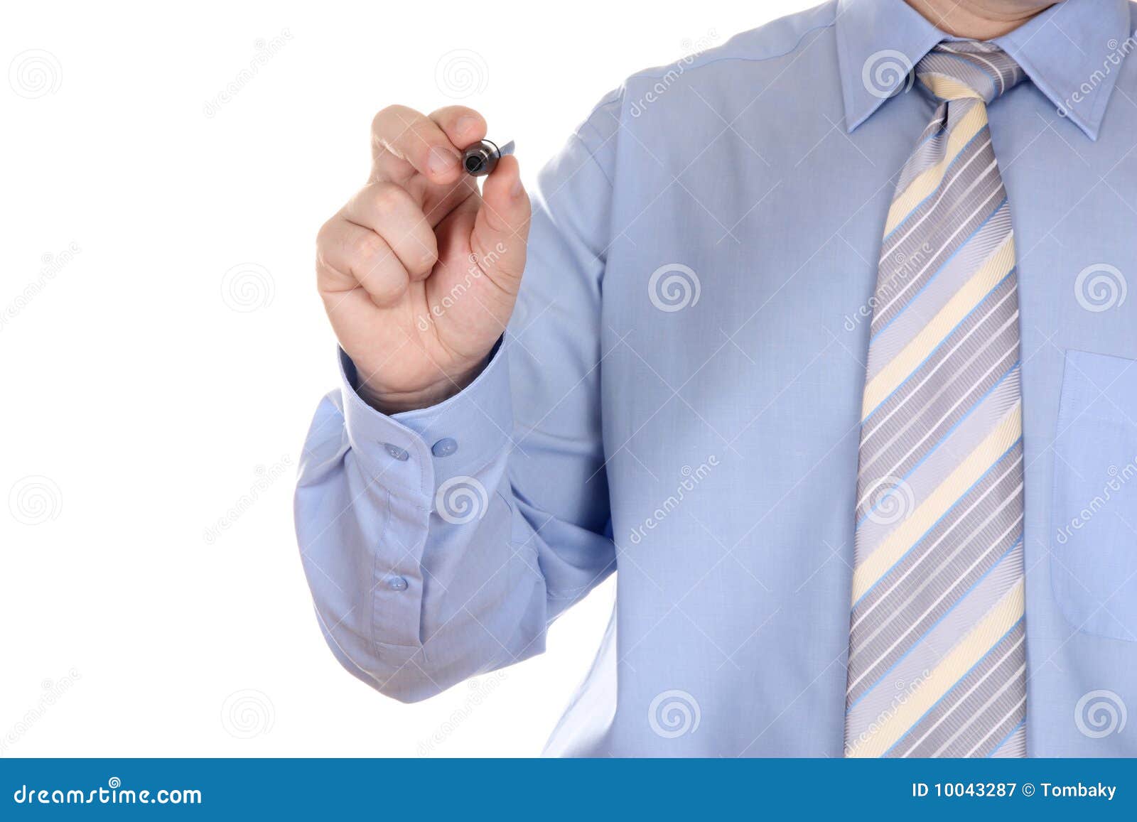Man holding a marker stock image. Image of advertisement - 10043287