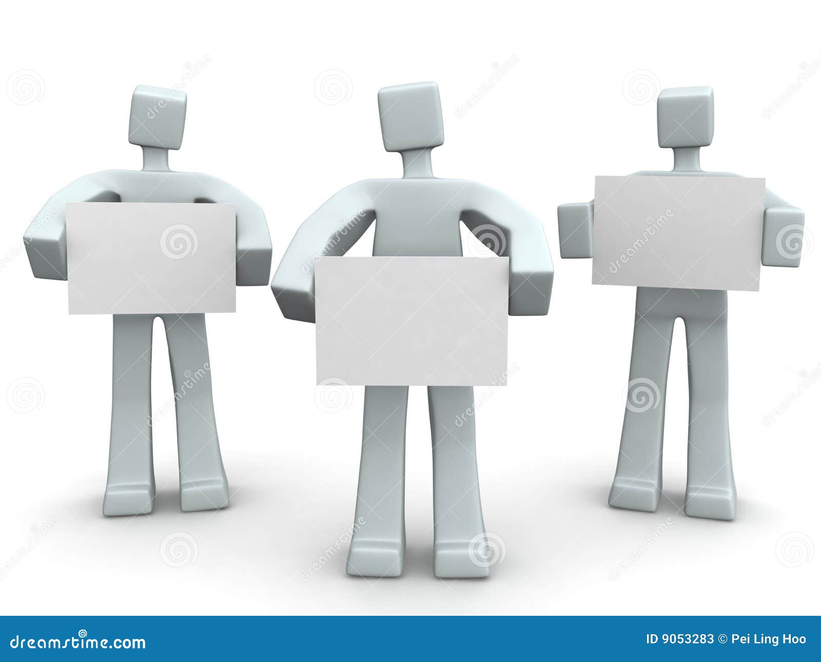 Man holding message board stock illustration. Illustration of bulletin ...