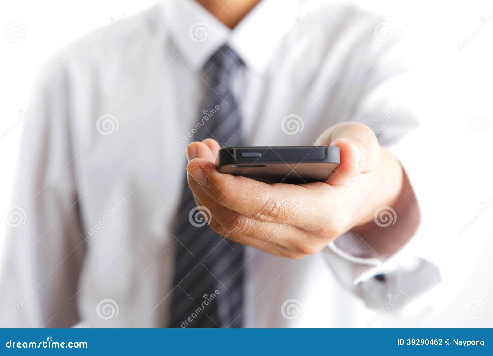Man holding mobile phone stock photo. Image of male, equipment - 39290462