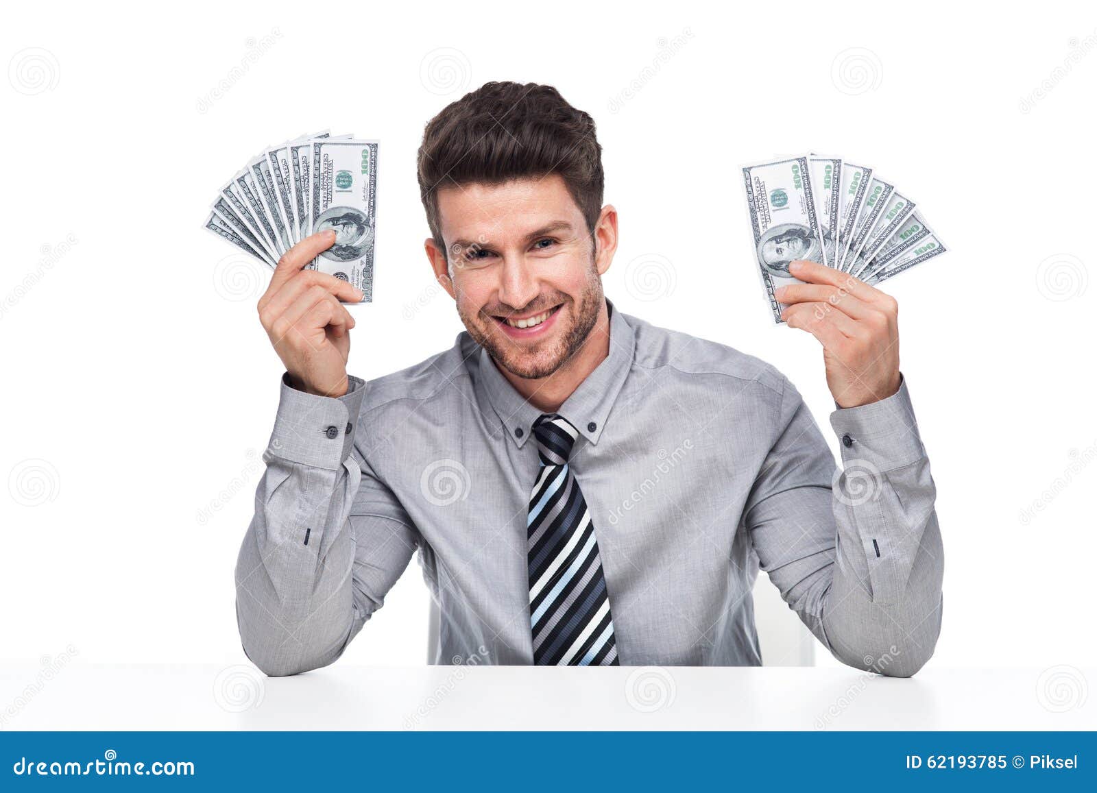 Man holding money stock image. Image of savings, joyful - 62193785