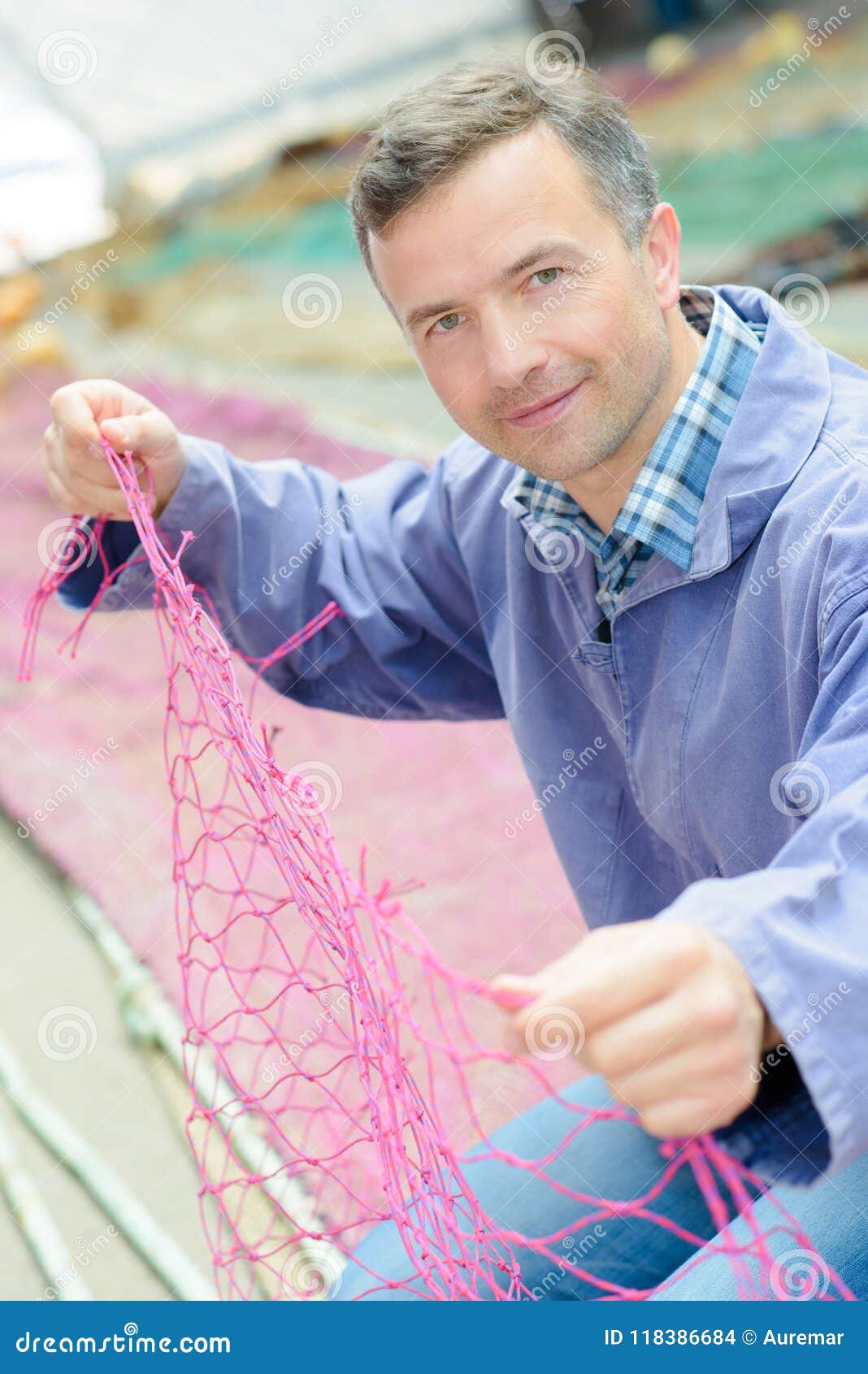 Man holding a net stock photo. Image of display, leisure - 118386684