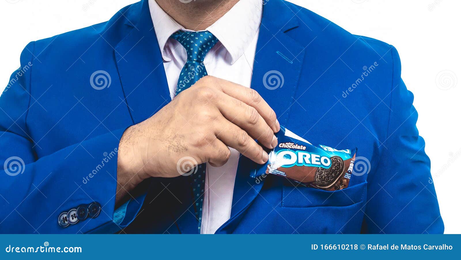 Man Holding an Oreo Package. Editorial Stock Photo - Image of delicious ...