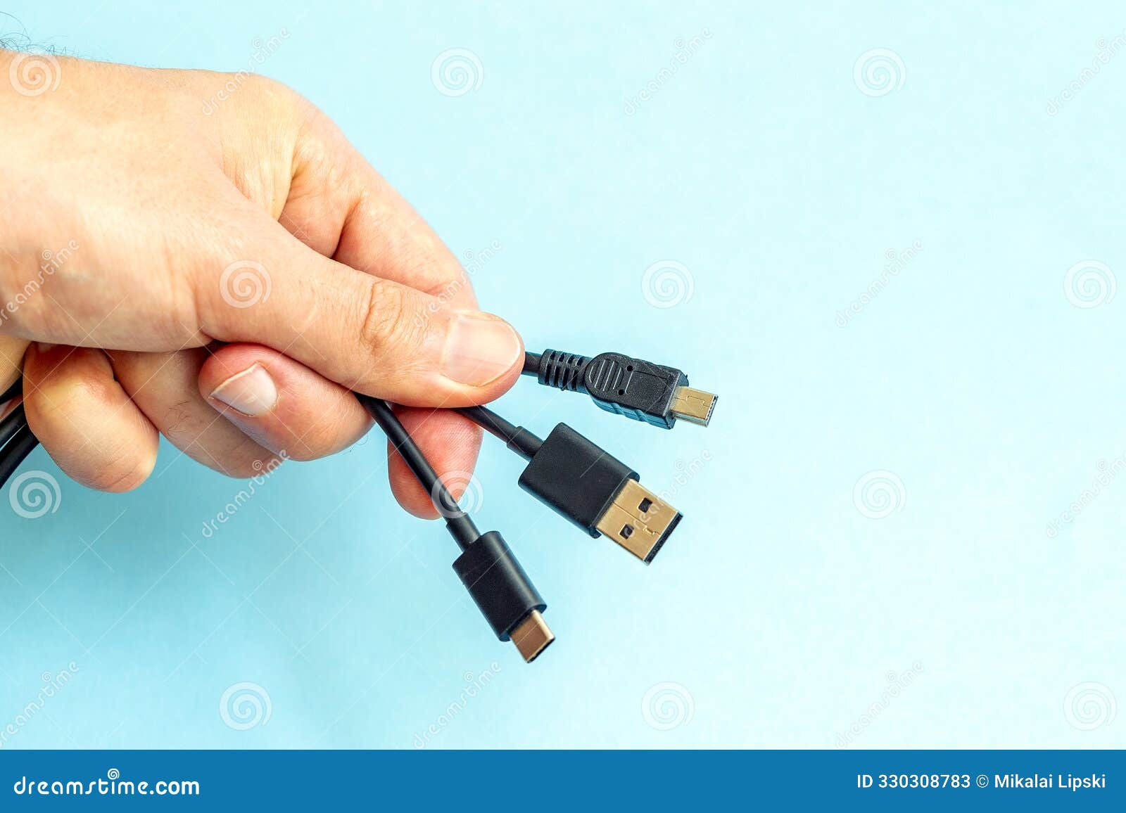 Different Types of USB Cables, Technology and Connection Concept Stock ... Different Types of USB Cables, Technology and Connection Concept Stock ...