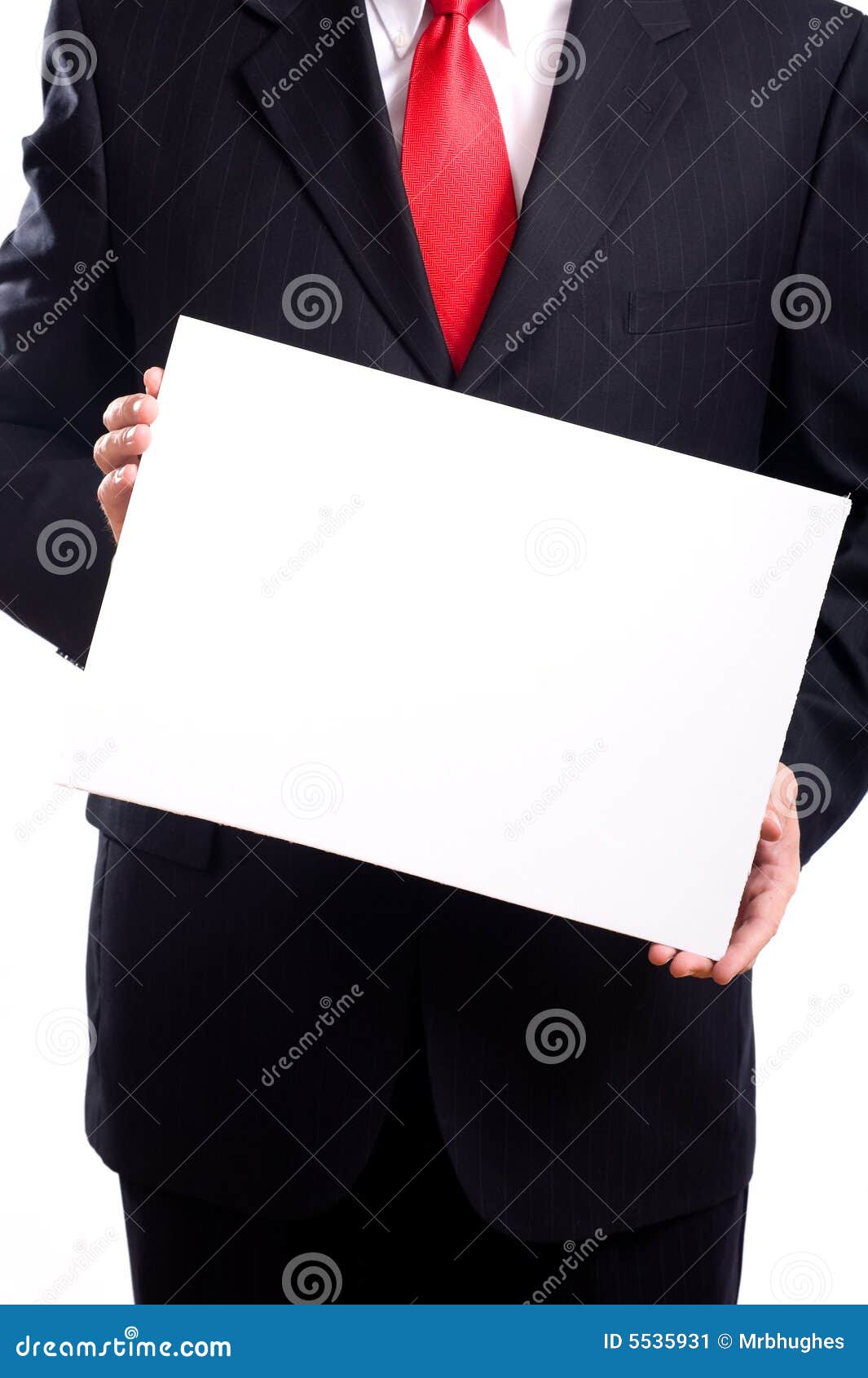 Man Holding Sign stock image. Image of business, space - 5535931
