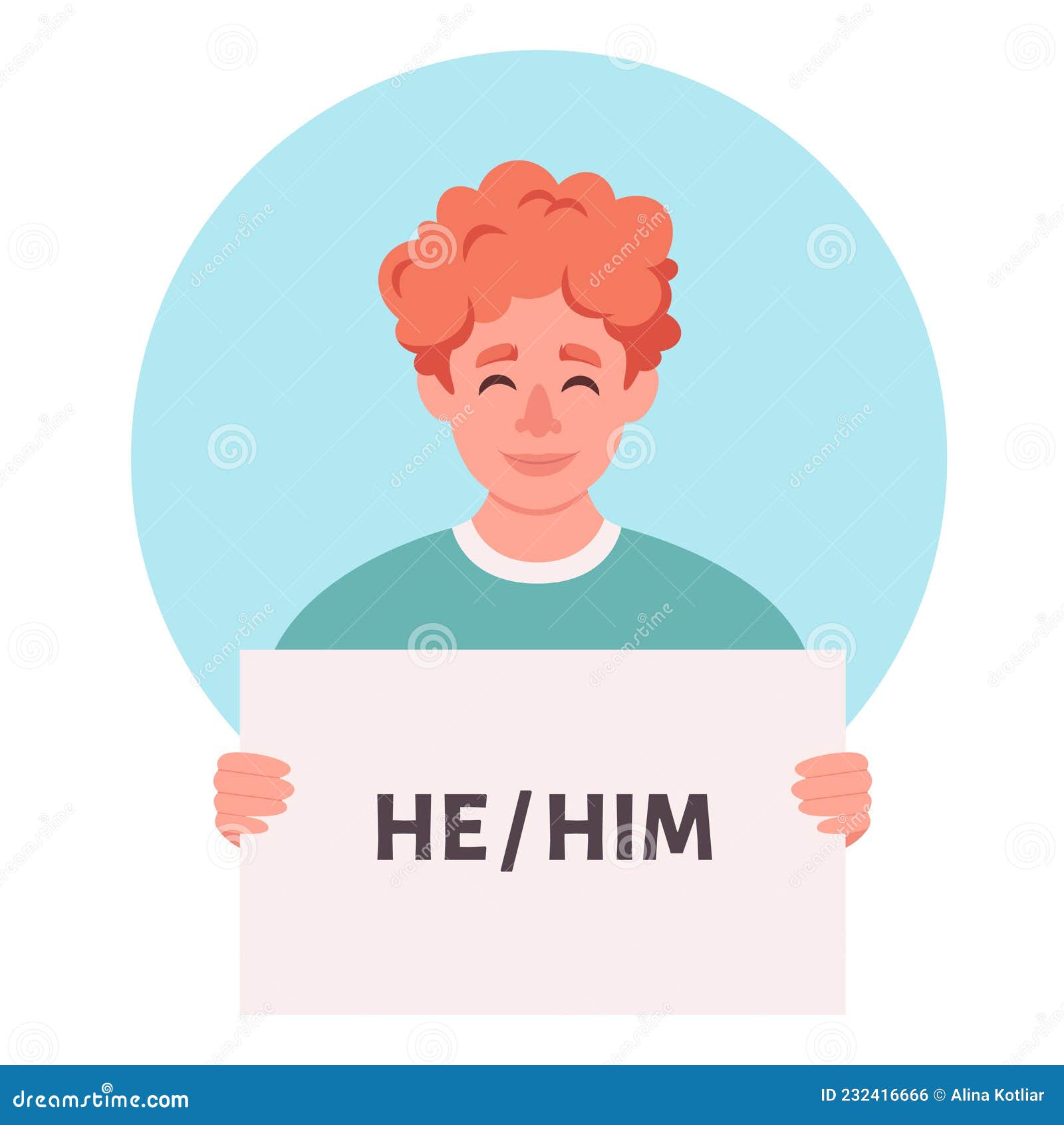 Gender Pronouns - People Holding Signs With Different Pronouns, Male ...