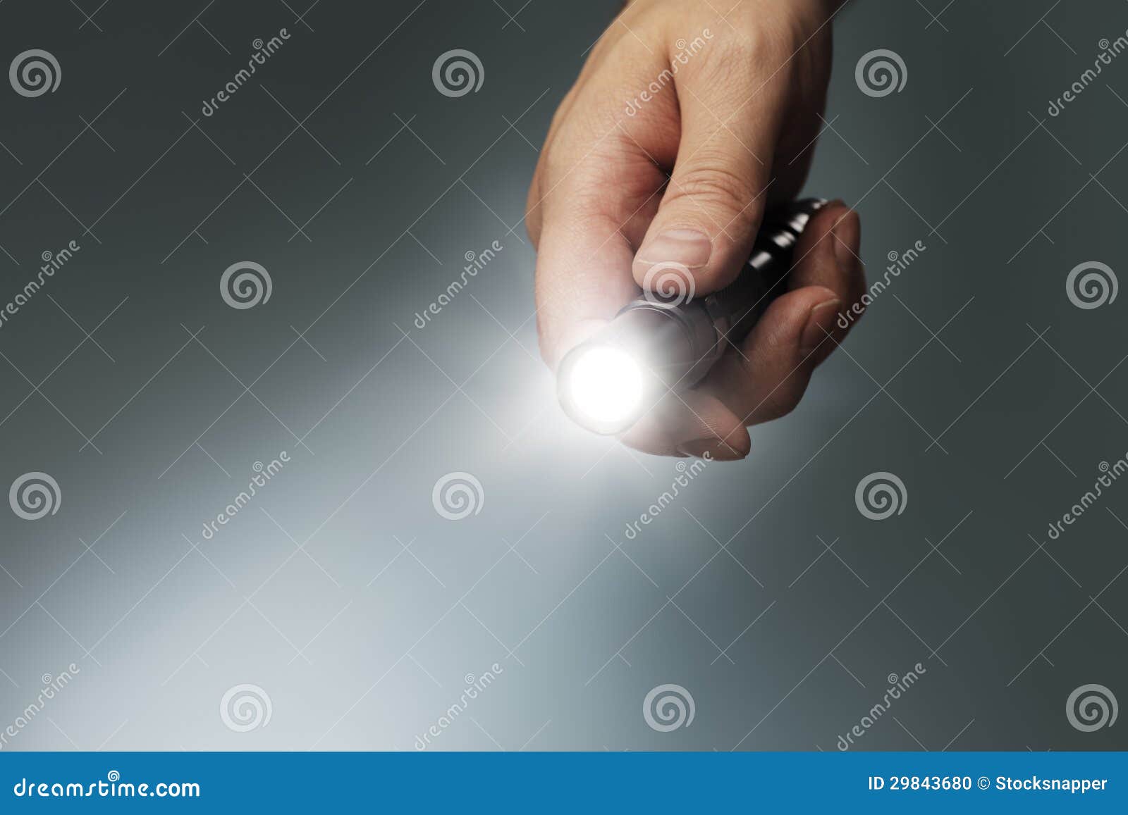 LED Flashlight stock photo. Image of hold, equipment - 29843680
