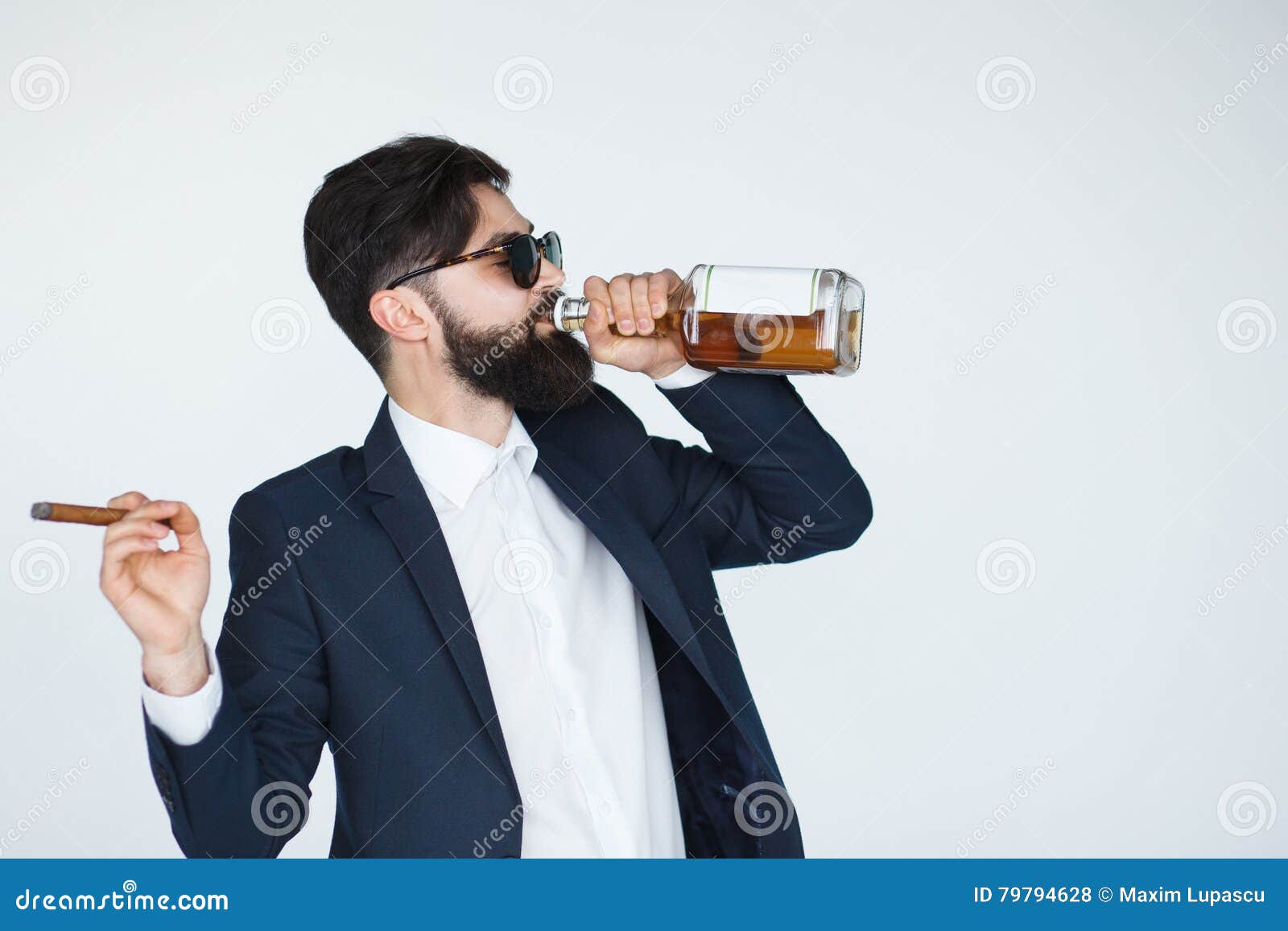 Man Holding Whiskey Drinking Bottle Stock Photos - Download 246 Royalty ...