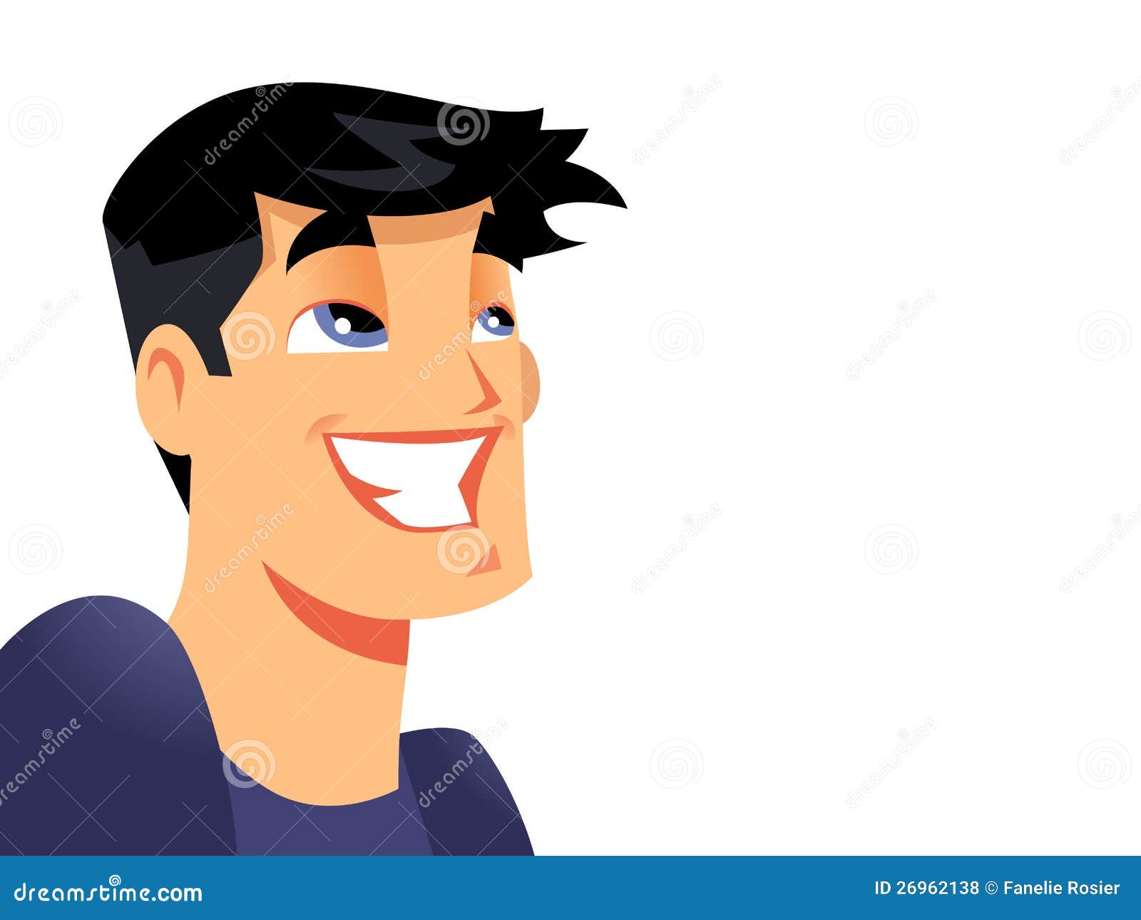 Man in hope stock vector. Illustration of stand, caucasian - 26962138