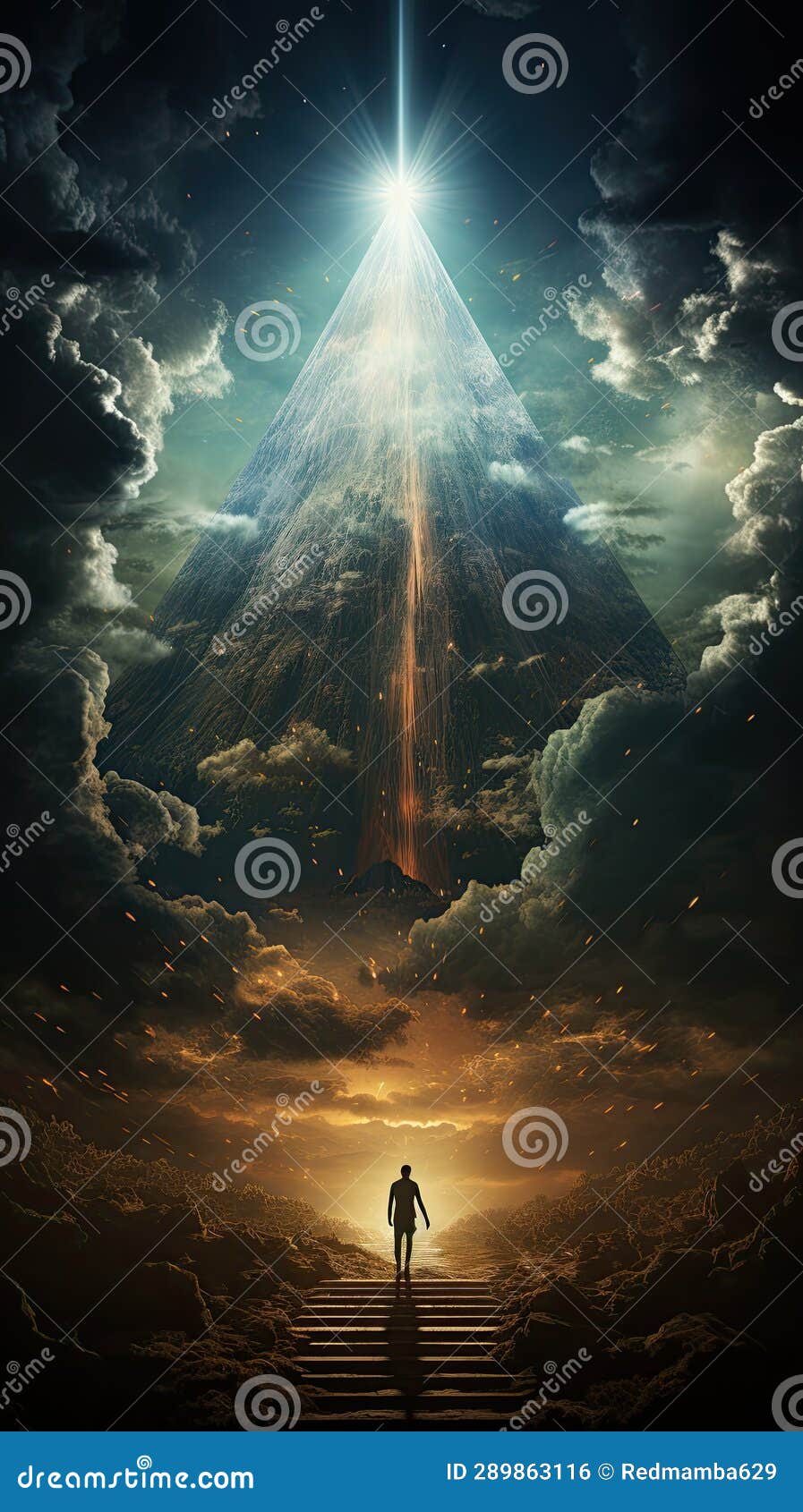 Man Hope for an Angel Created with Generative AI Technology Stock ...