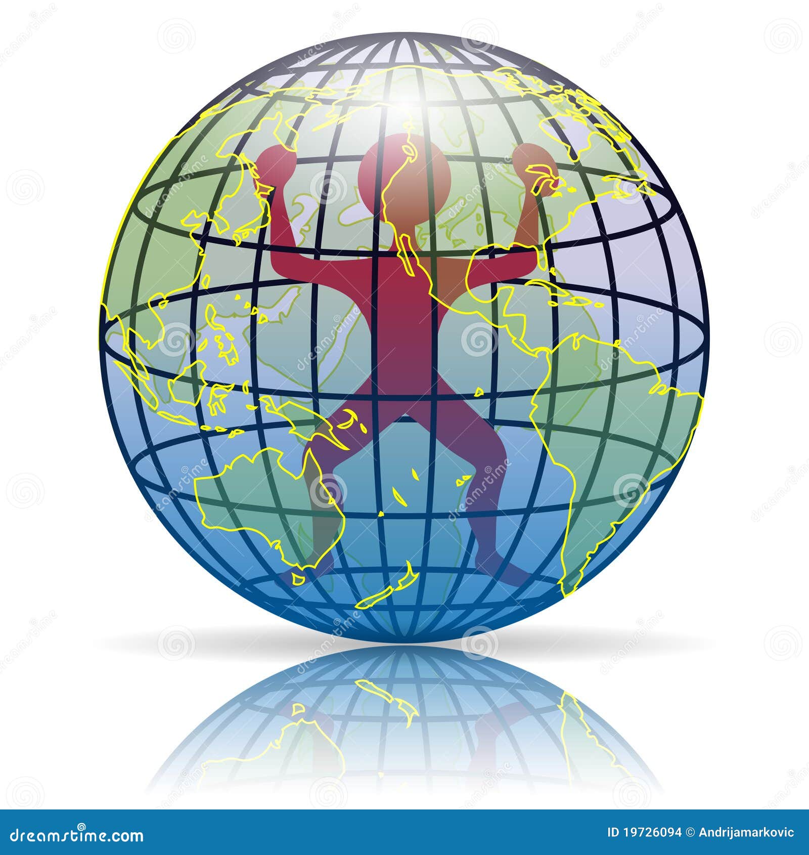 A Man in a Hopeless Situation Stock Vector - Illustration of help ...